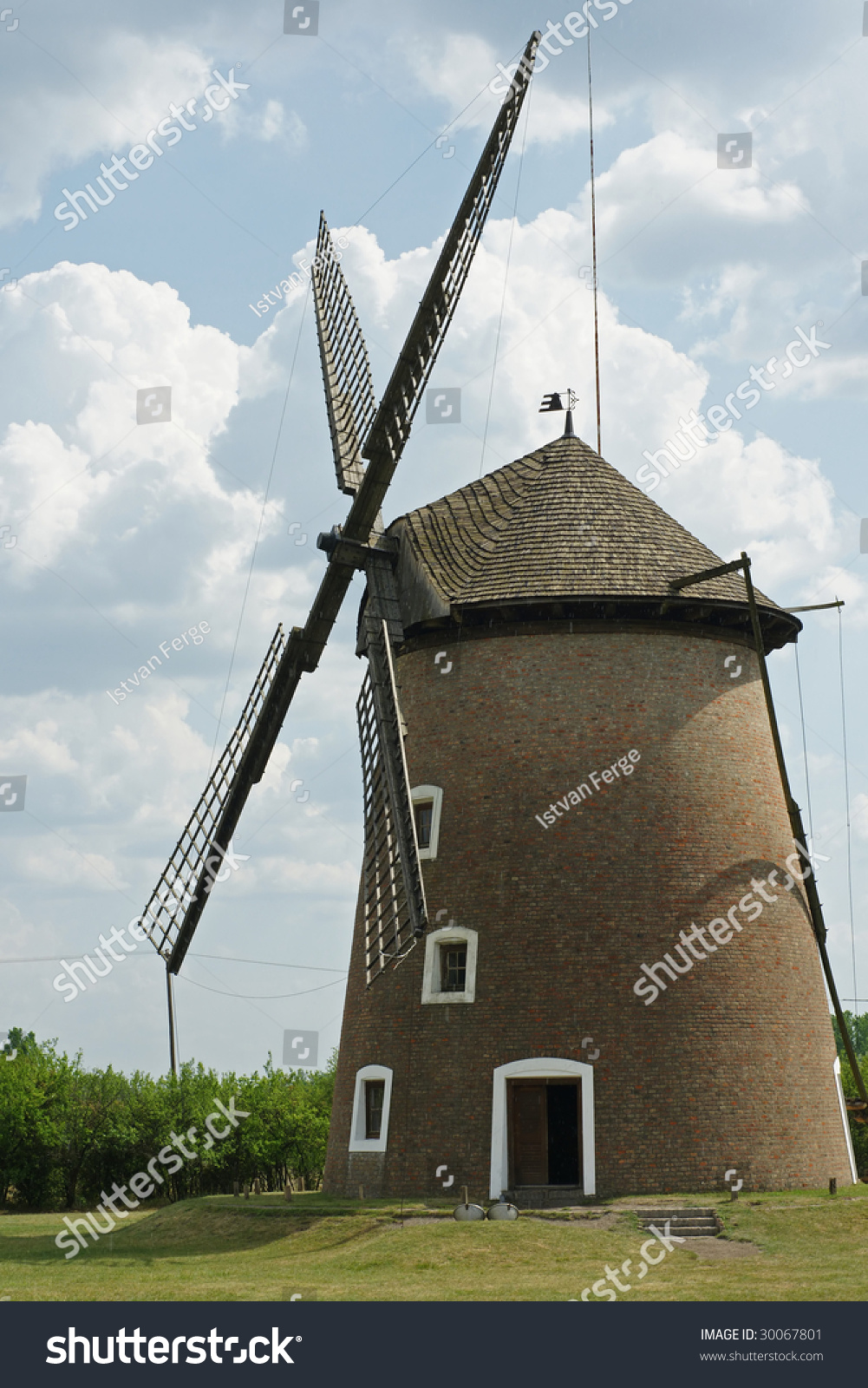 Old Windmill Stock Photo 30067801 | Shutterstock