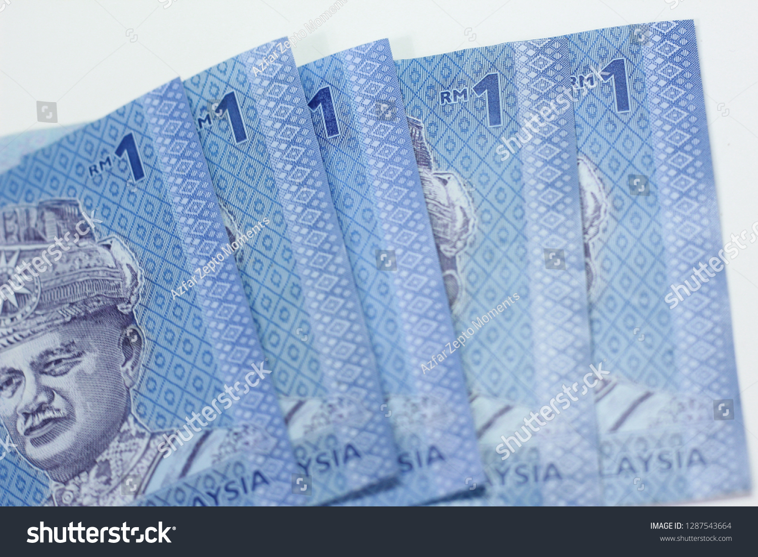 One Ringgit Malaysia Note Stock Photo 1287543664 | Shutterstock