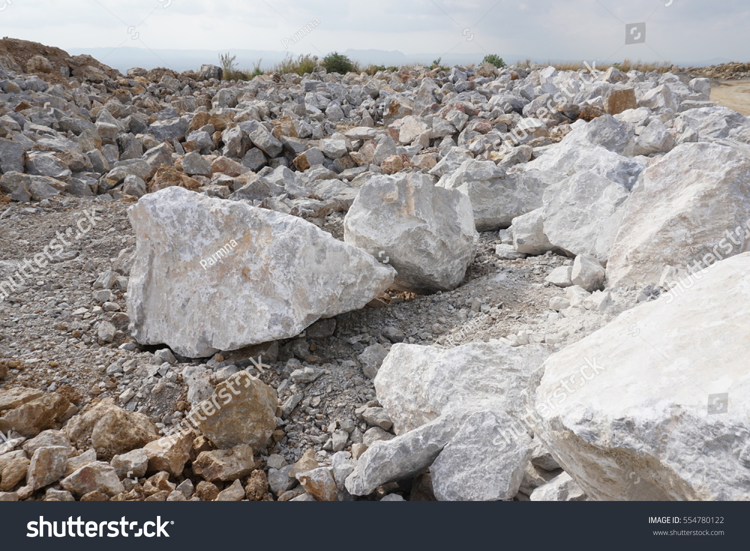 Open Pit Limestone Mining Stock Photo 554780122 | Shutterstock