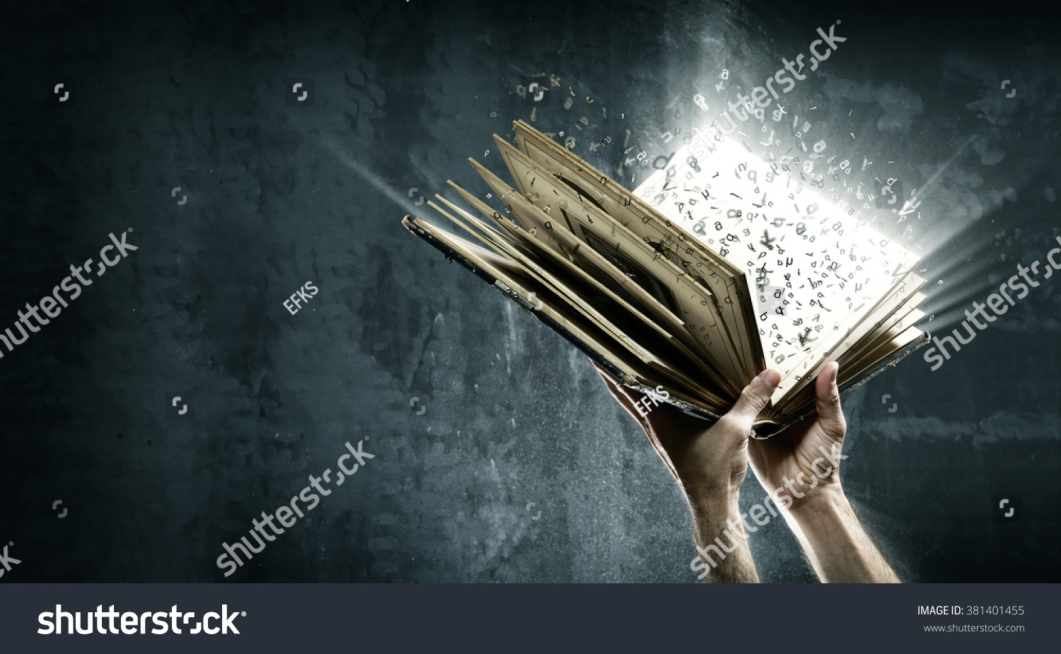 Opened Magic Book Magic Lights Stock Photo (Edit Now) 381401455 Opened Magic Book Magic Lights Stock Photo (Edit Now) 381401455