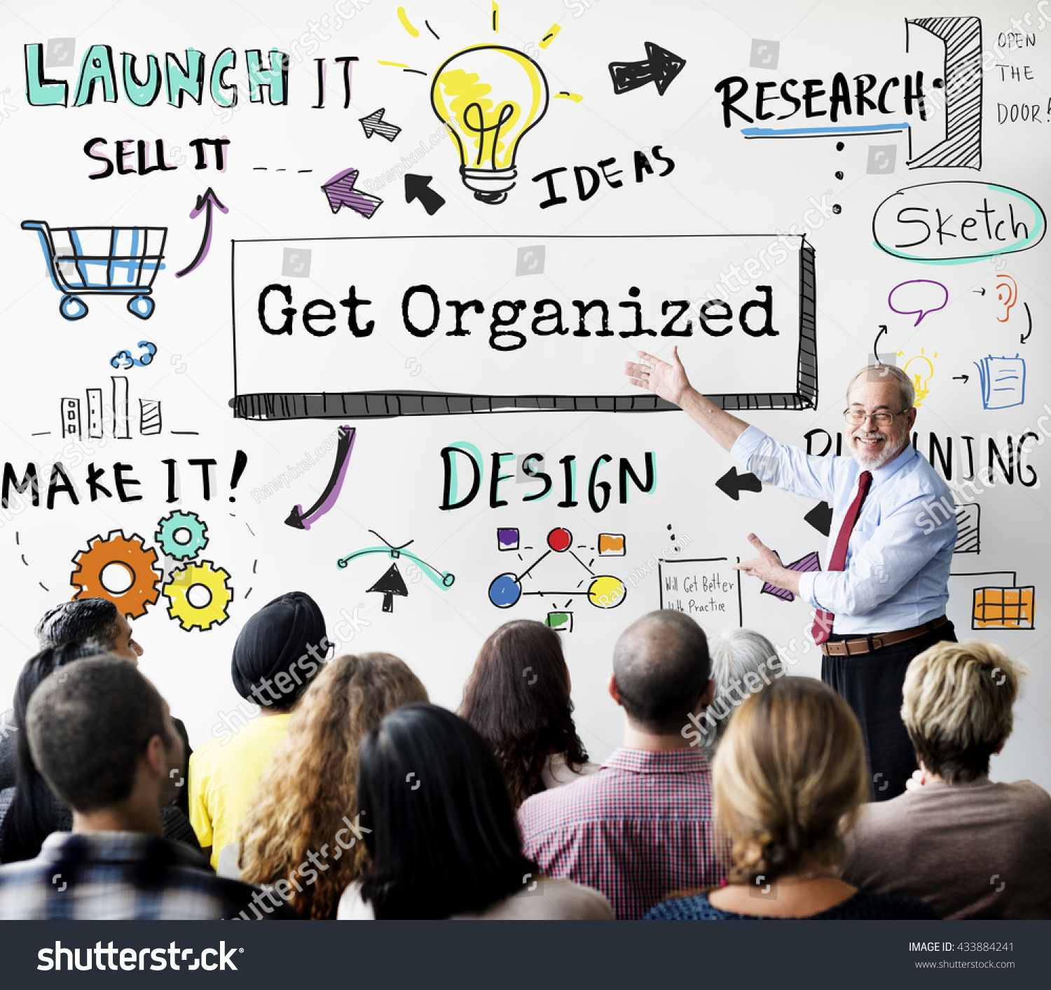 Organize Development Plan Process Todo Concept Stock Photo 433884241 ...