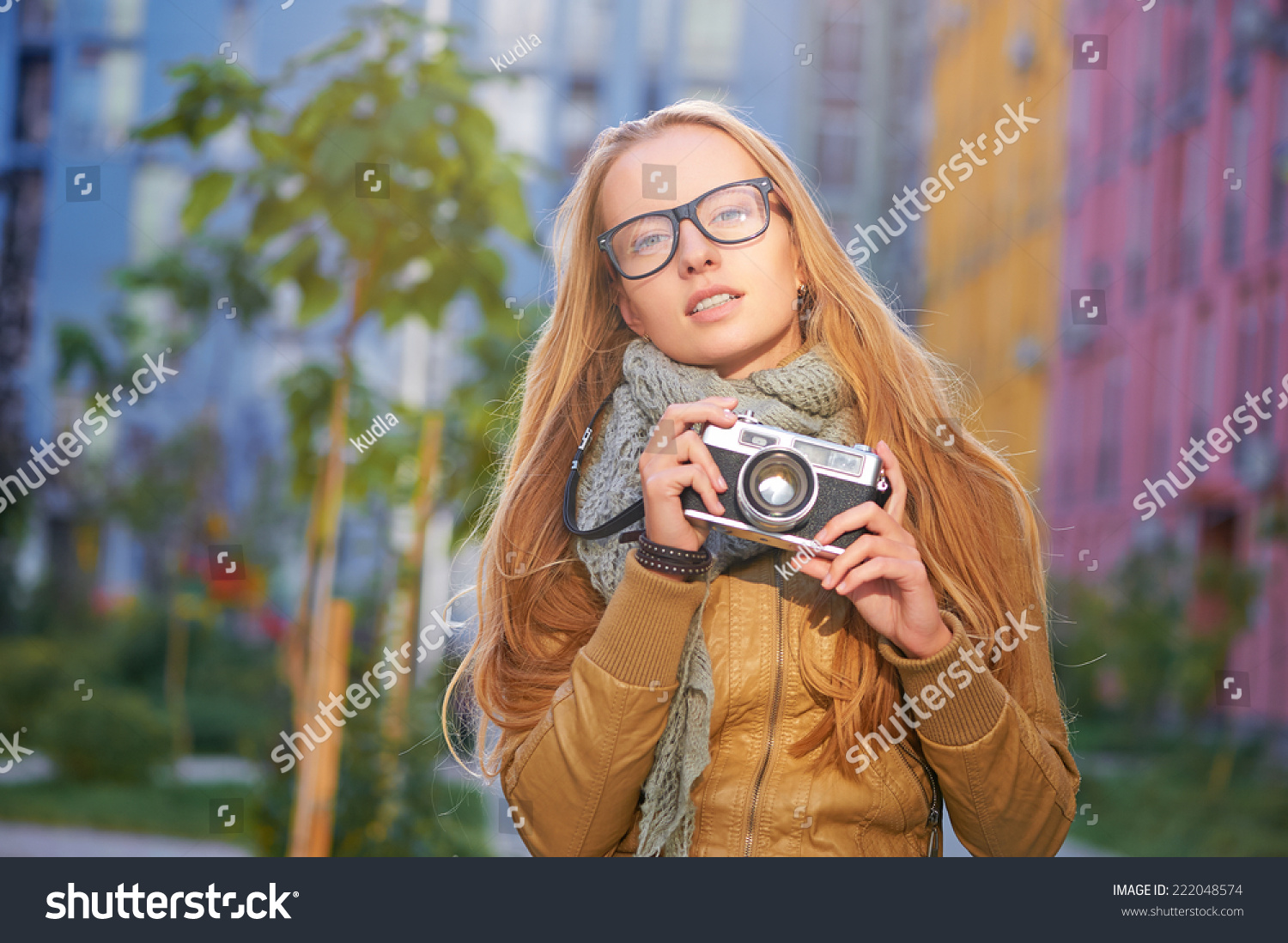 Outdoor Closeup Portrait Young Pretty Blond Stock Photo 222048574 ... Outdoor Closeup Portrait Young Pretty Blond Stock Photo 222048574 ...