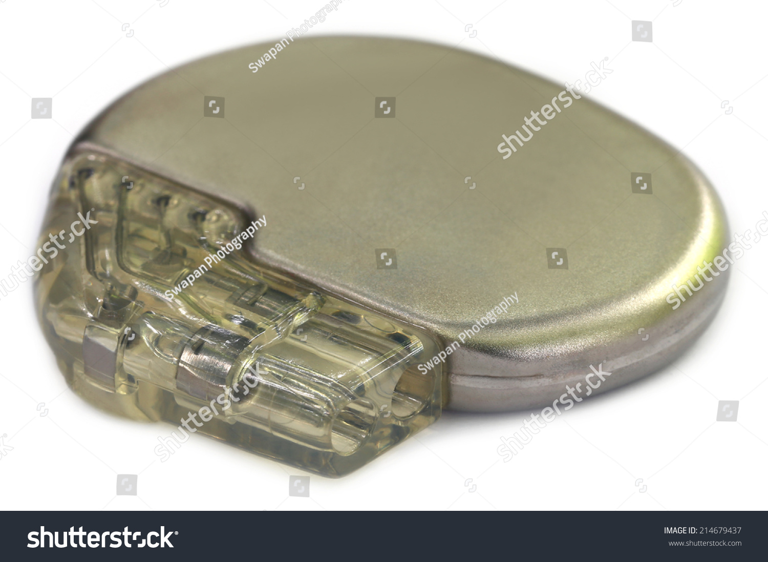 Pacemaker Over White Background Stock Photo (Edit Now) 214679437