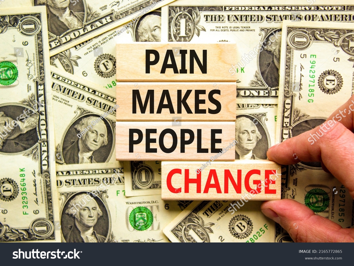 Pain Makes People Change Symbol Concept Stock Photo 2165772865 ... Pain Makes People Change Symbol Concept Stock Photo 2165772865 ...