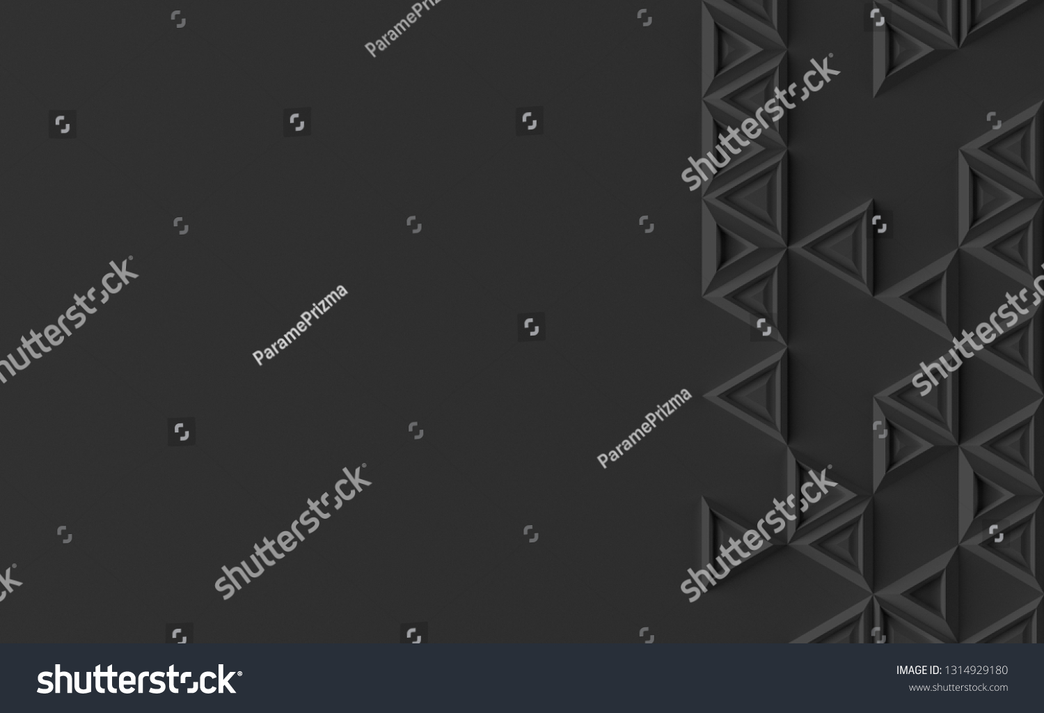 Parametric Background Based On Triangular Grid Stock Illustration ...