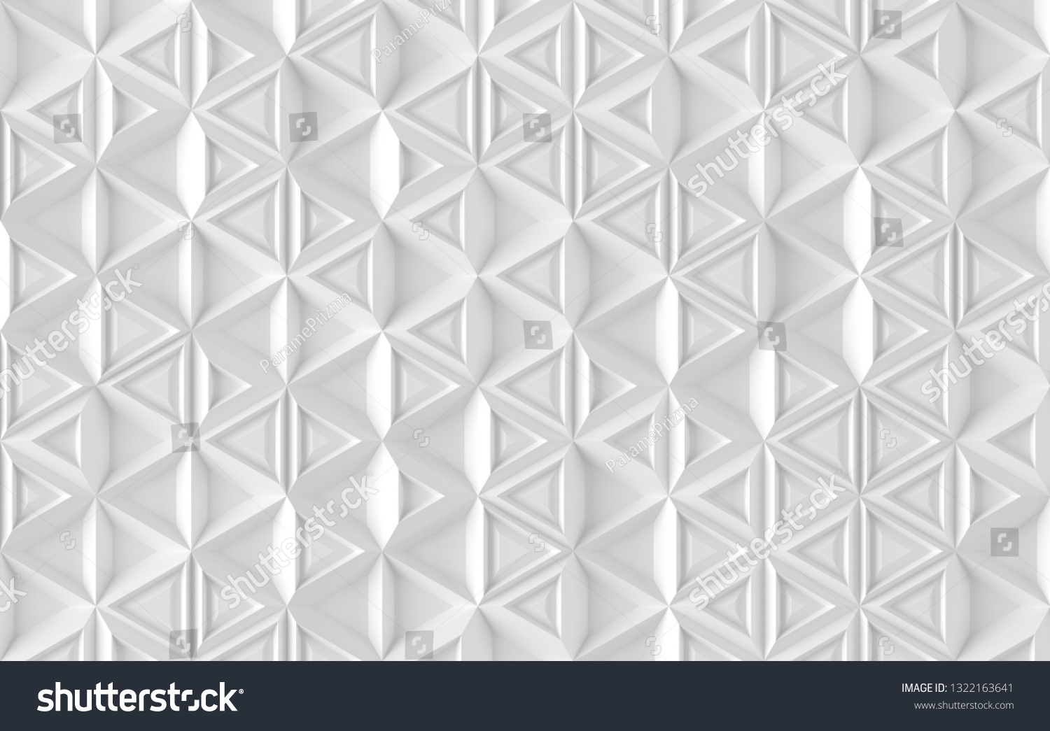 Parametric Background Based On Triangular Grid Stock Illustration ...