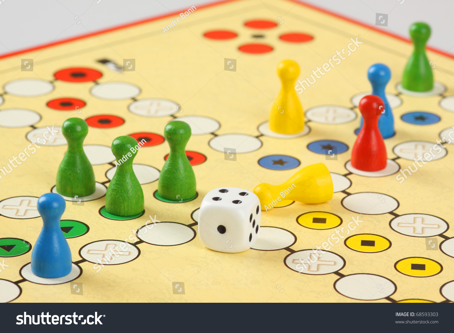 Parcheesi Stock Photo 68593303 : Shutterstock