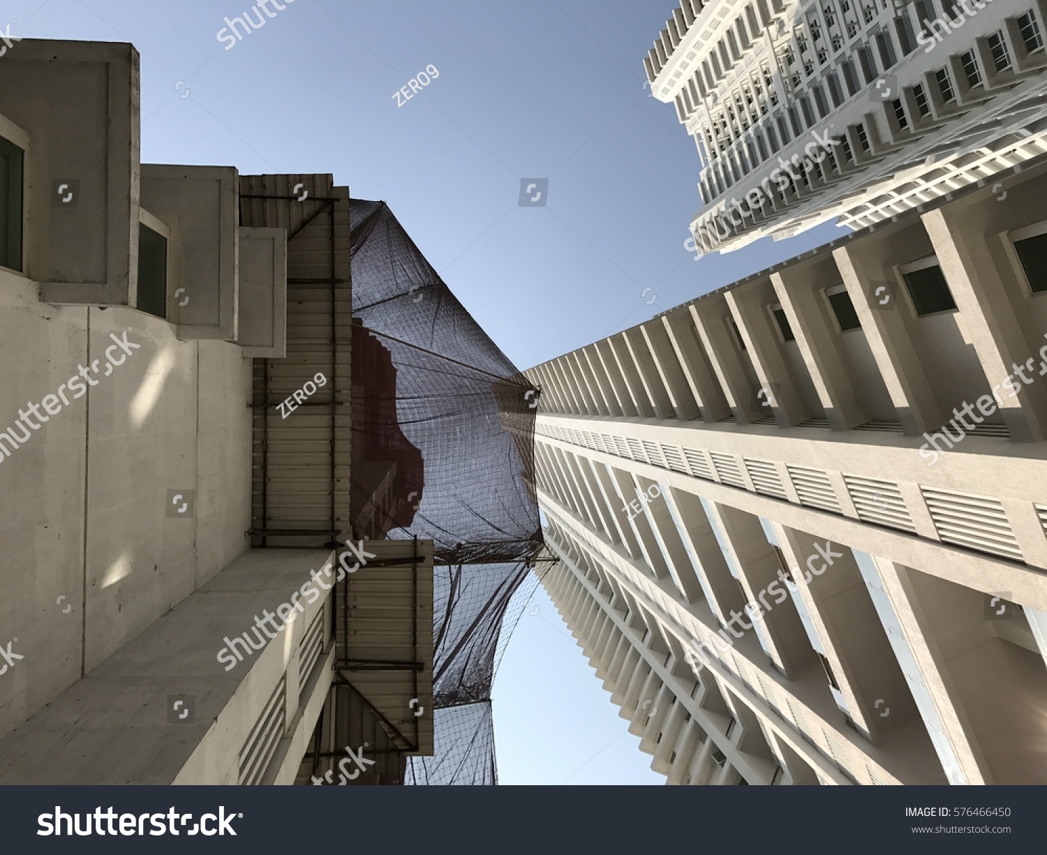 Partial Complete Building Facade Stock Photo (Edit Now) 576466450