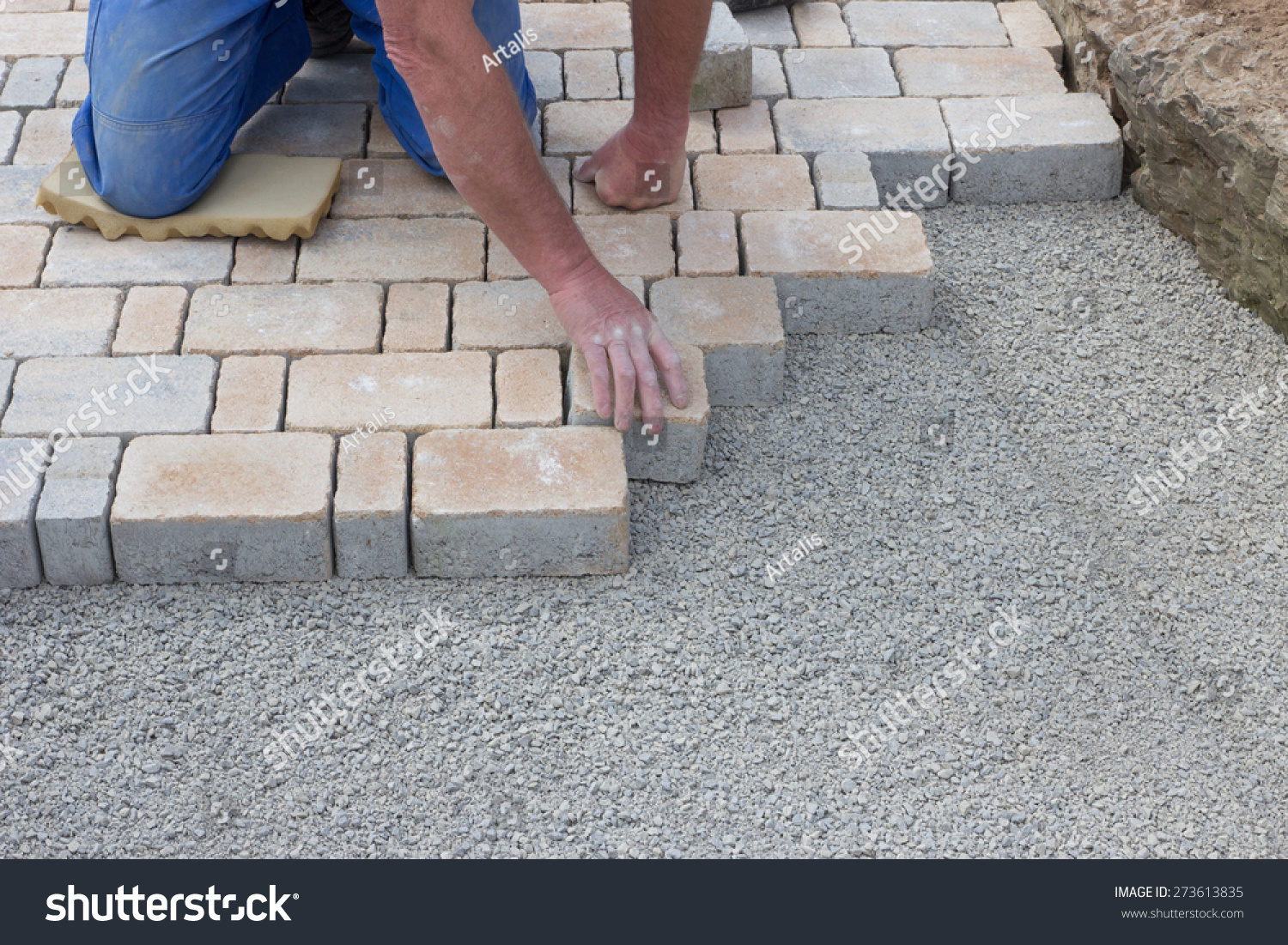 Paving Work Stock Photo 273613835 | Shutterstock