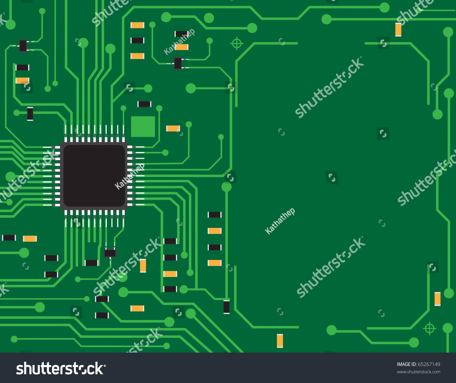 Pcb Stock Illustration 65267149