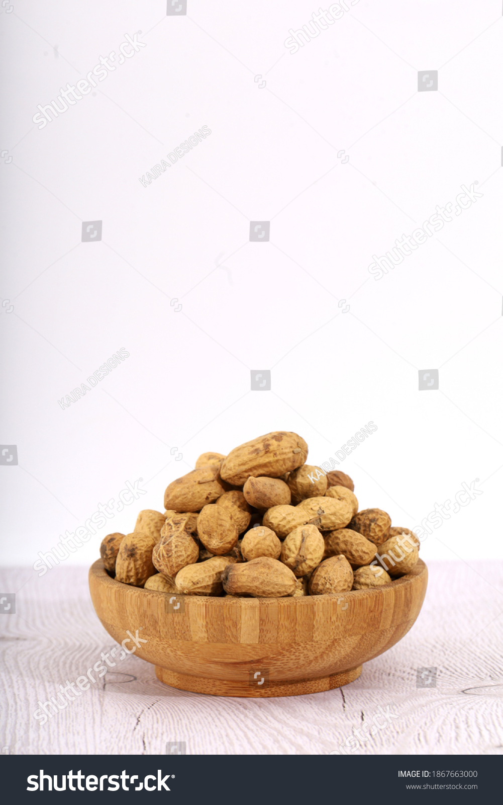 Peanuts Peanuts Shell Without Shell Stock Photo 1867663000 | Shutterstock