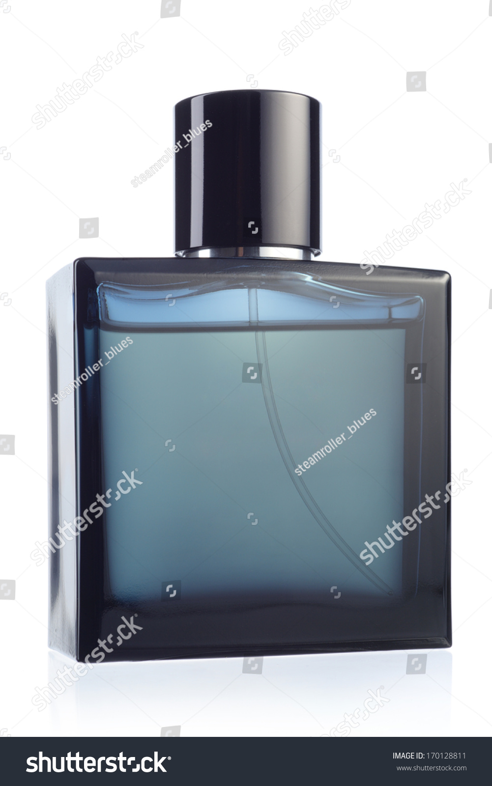 Perfume Bottle Over White Background Stock Photo 170128811 | Shutterstock
