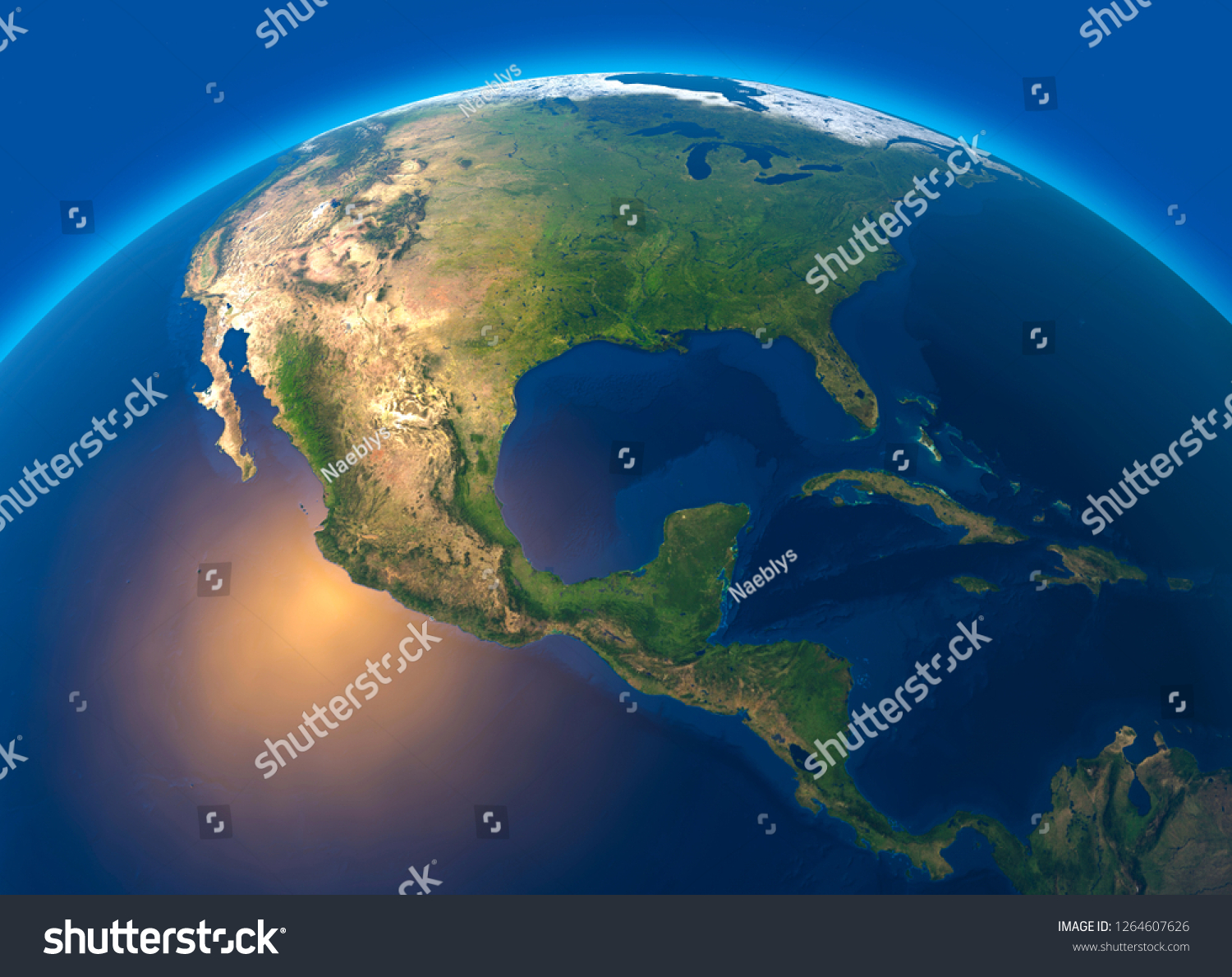 Physical Map World Satellite View Central 库存插图 1264607626 | Shutterstock Physical Map World Satellite View Central 库存插图 1264607626 | Shutterstock