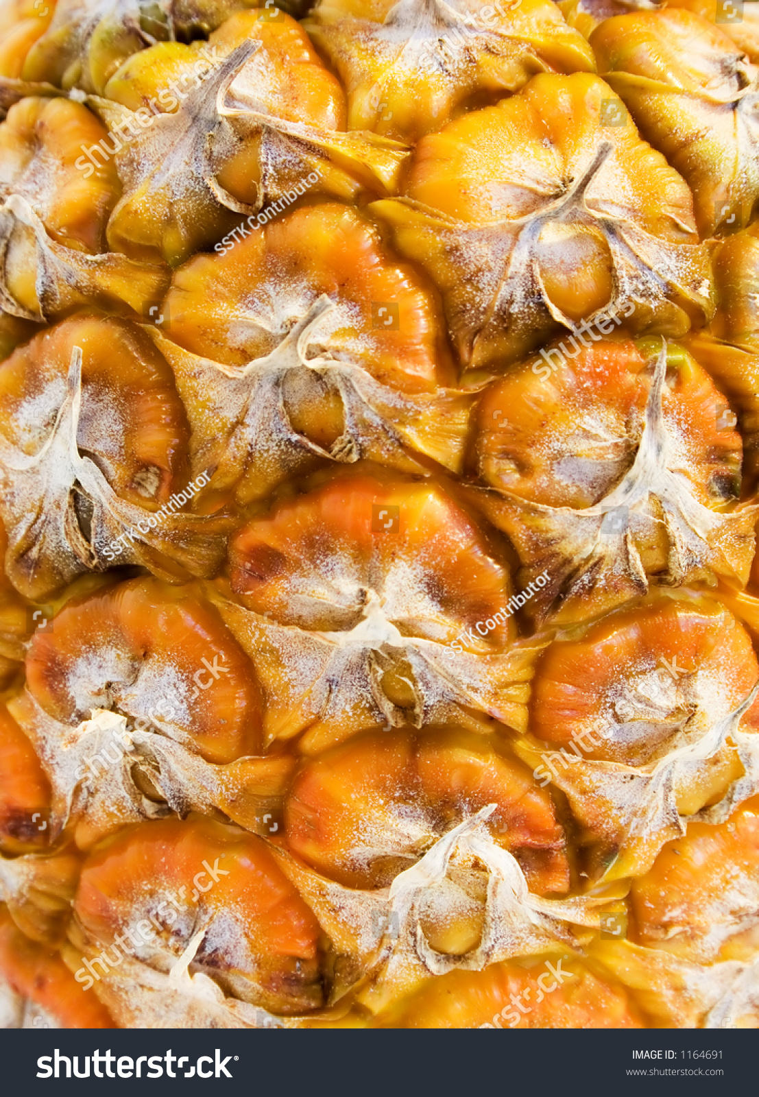 Pineapple Texture Stock Photo 1164691 | Shutterstock