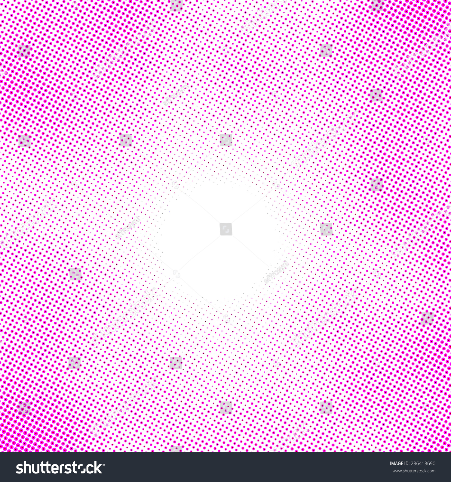 Pink Halftone Pattern Stock Illustration 236413690