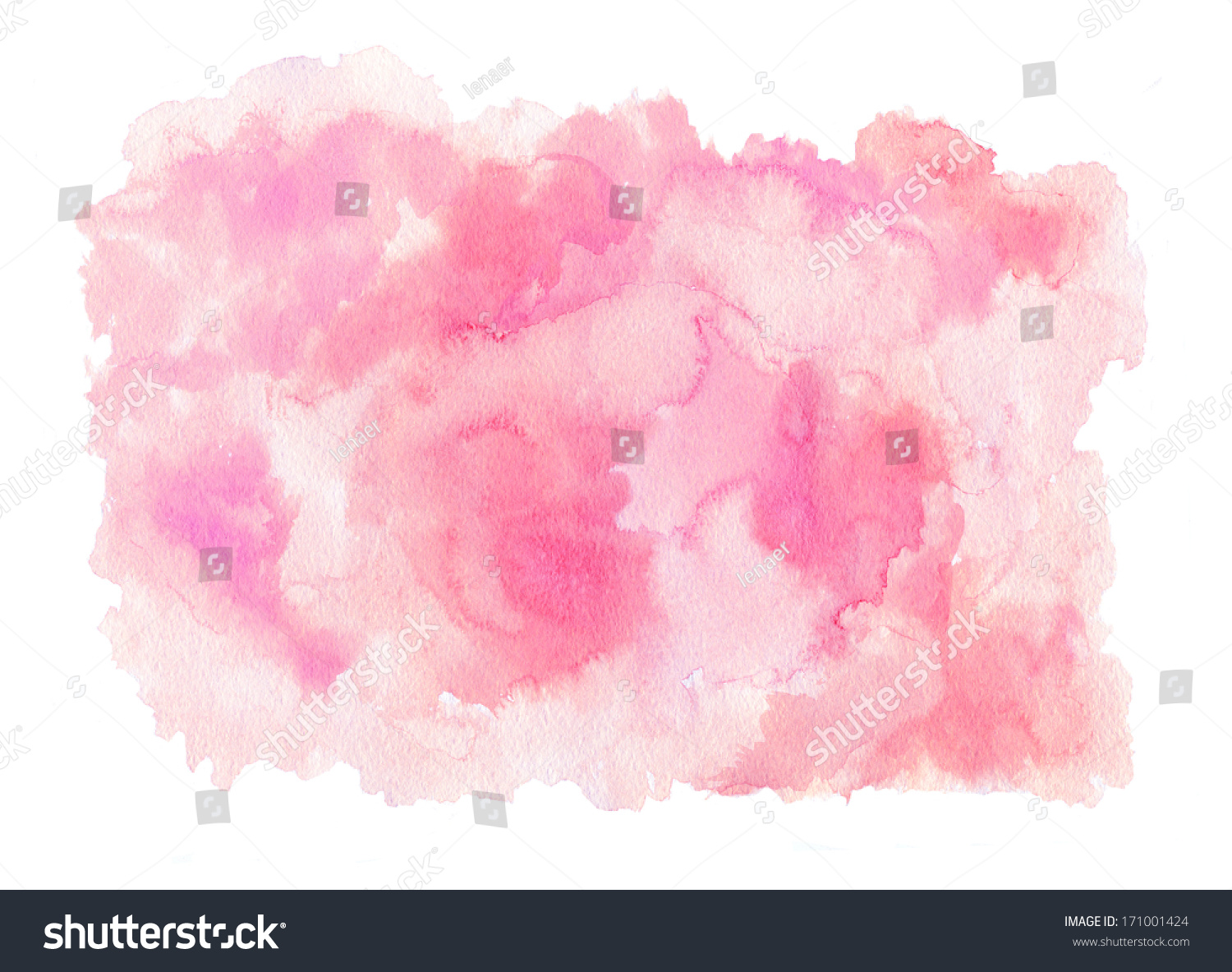 Pink Watercolor Texture Stock Illustration 171001424 Shutterstock