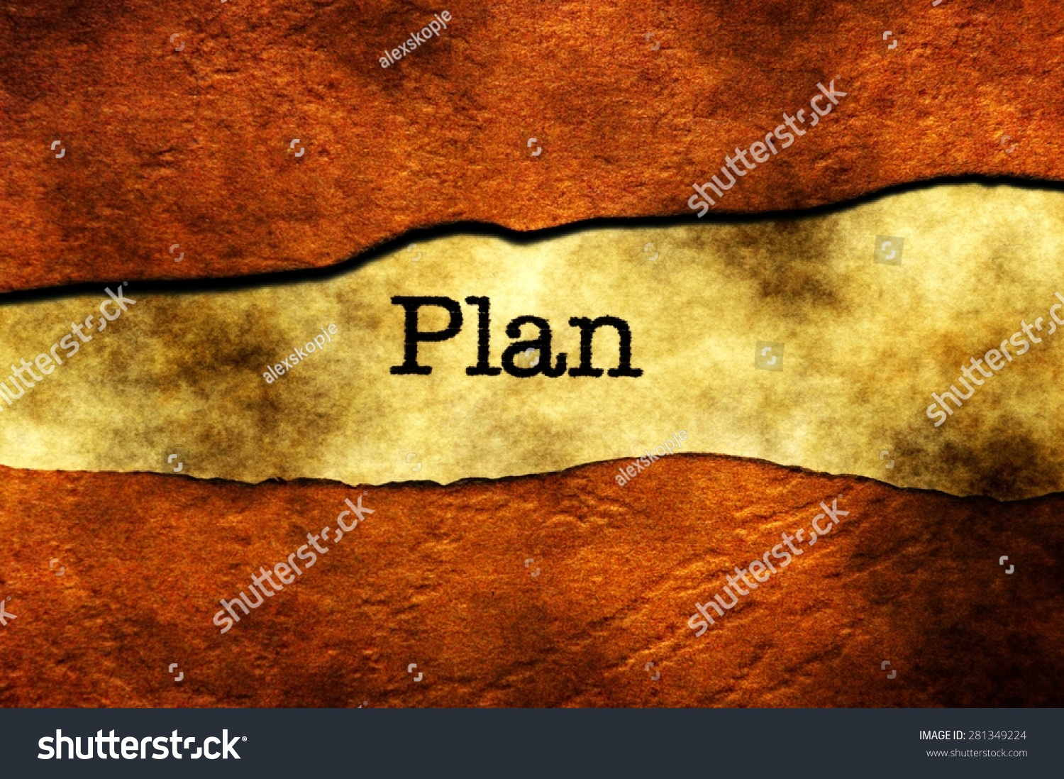 Plan Concept Stock Photo 281349224 | Shutterstock