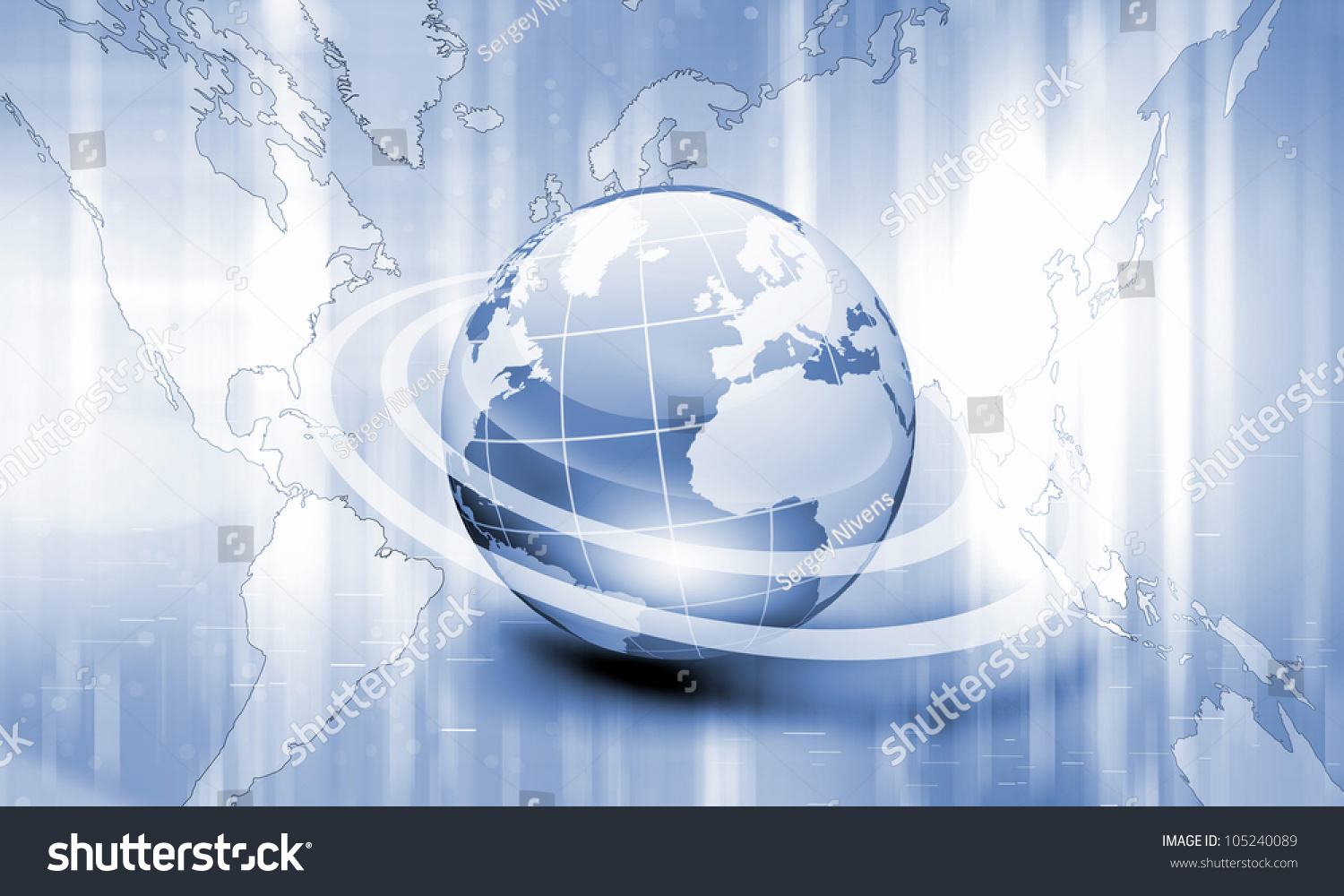 Planet Earth Technology Background Computer Objects: ilustrações stock ...