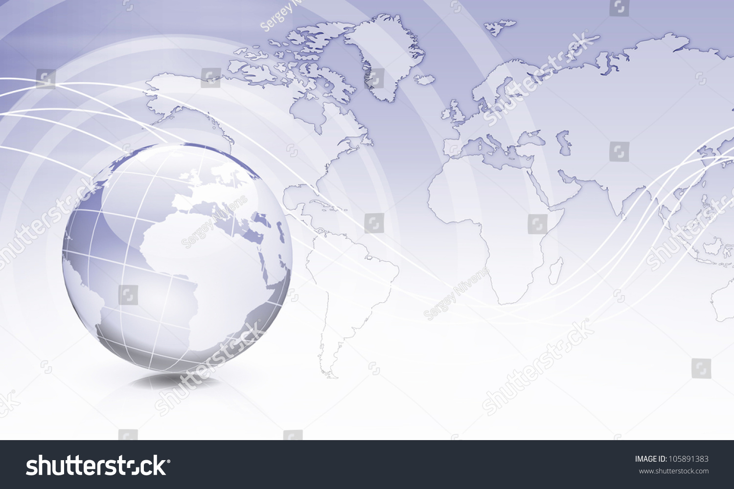 Planet Earth Technology Background Computer Objects Stock Illustration ...