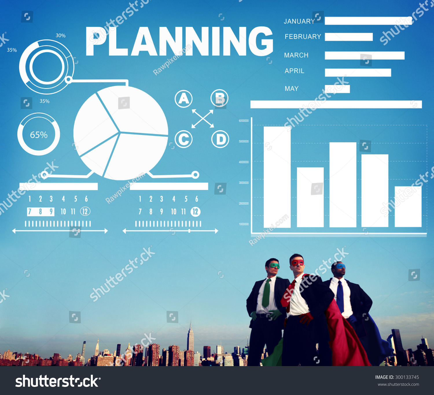 Planning Bar Graph Data Development Plan Stock Photo 300133745 ...
