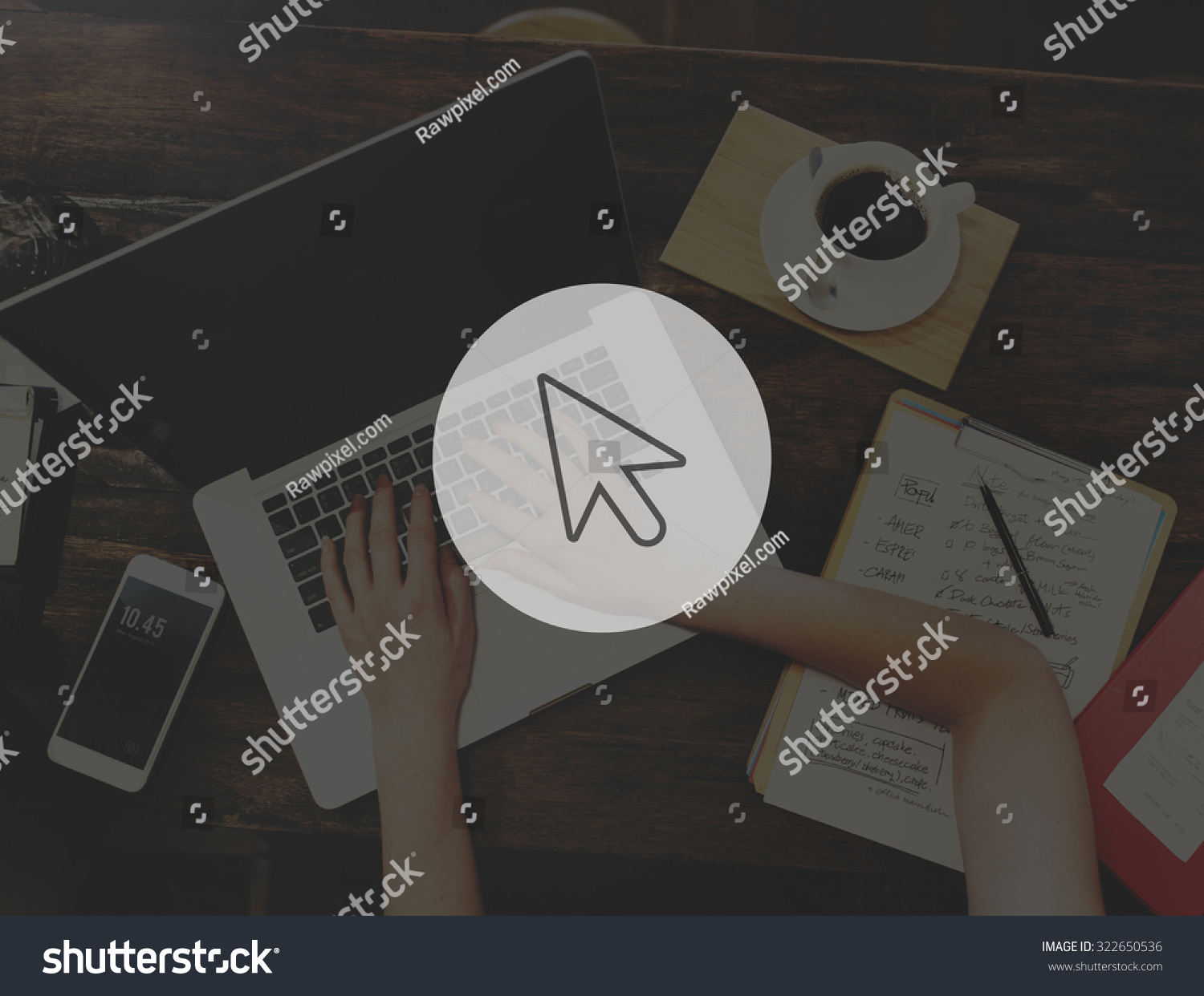 Pointer Selection Cursor Access Connection Networking Stock Photo ... Pointer Selection Cursor Access Connection Networking Stock Photo ...