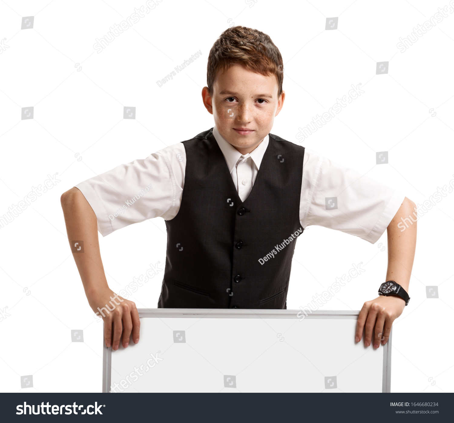 Portrait Confident Teenager Boy School Uniform Stock Photo 1646680234 ... Portrait Confident Teenager Boy School Uniform Stock Photo 1646680234 ...