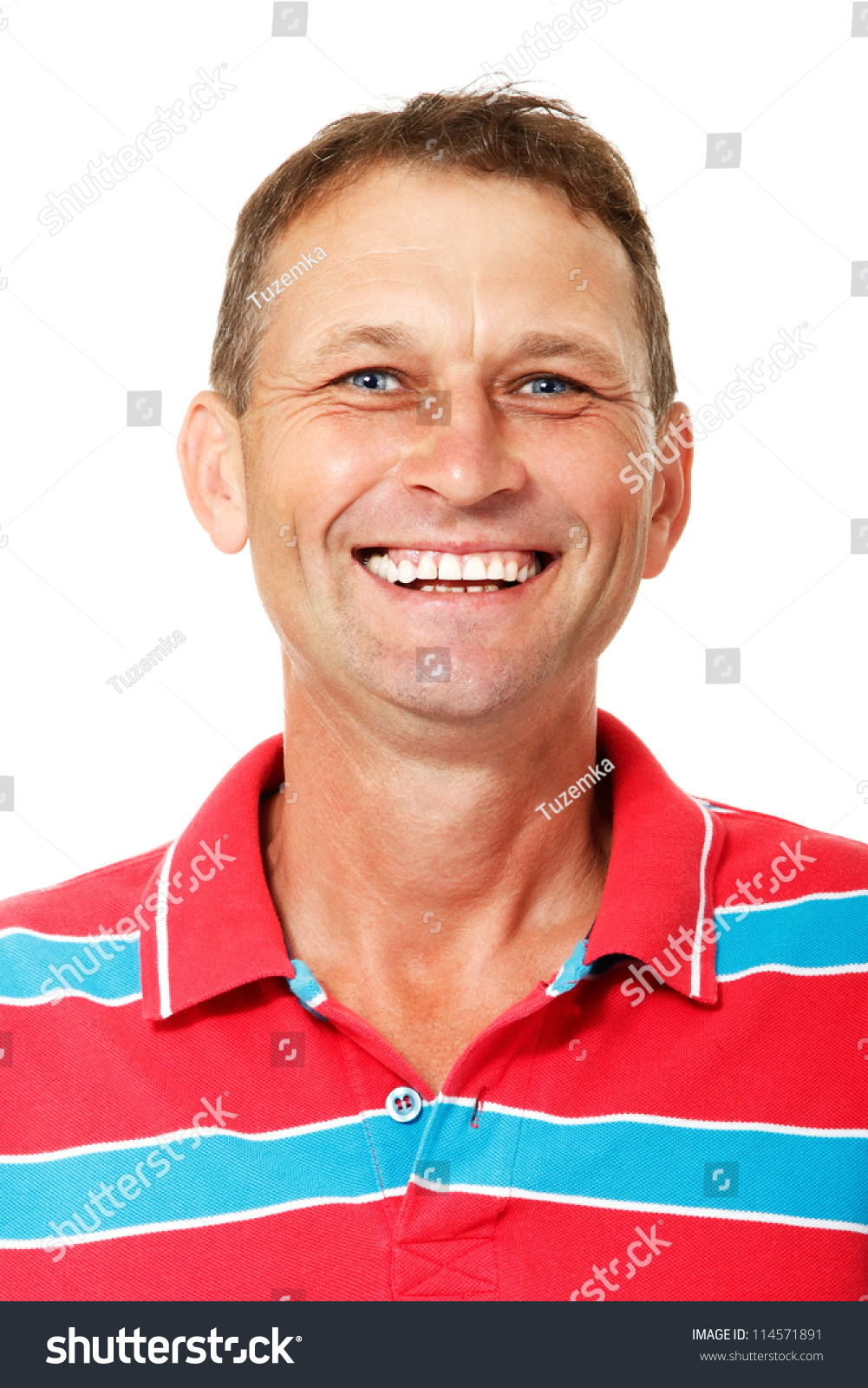 Portrait Happy Smiling Mature Man Over Stock Photo (Edit Now) 114571891 Portrait Happy Smiling Mature Man Over Stock Photo (Edit Now) 114571891