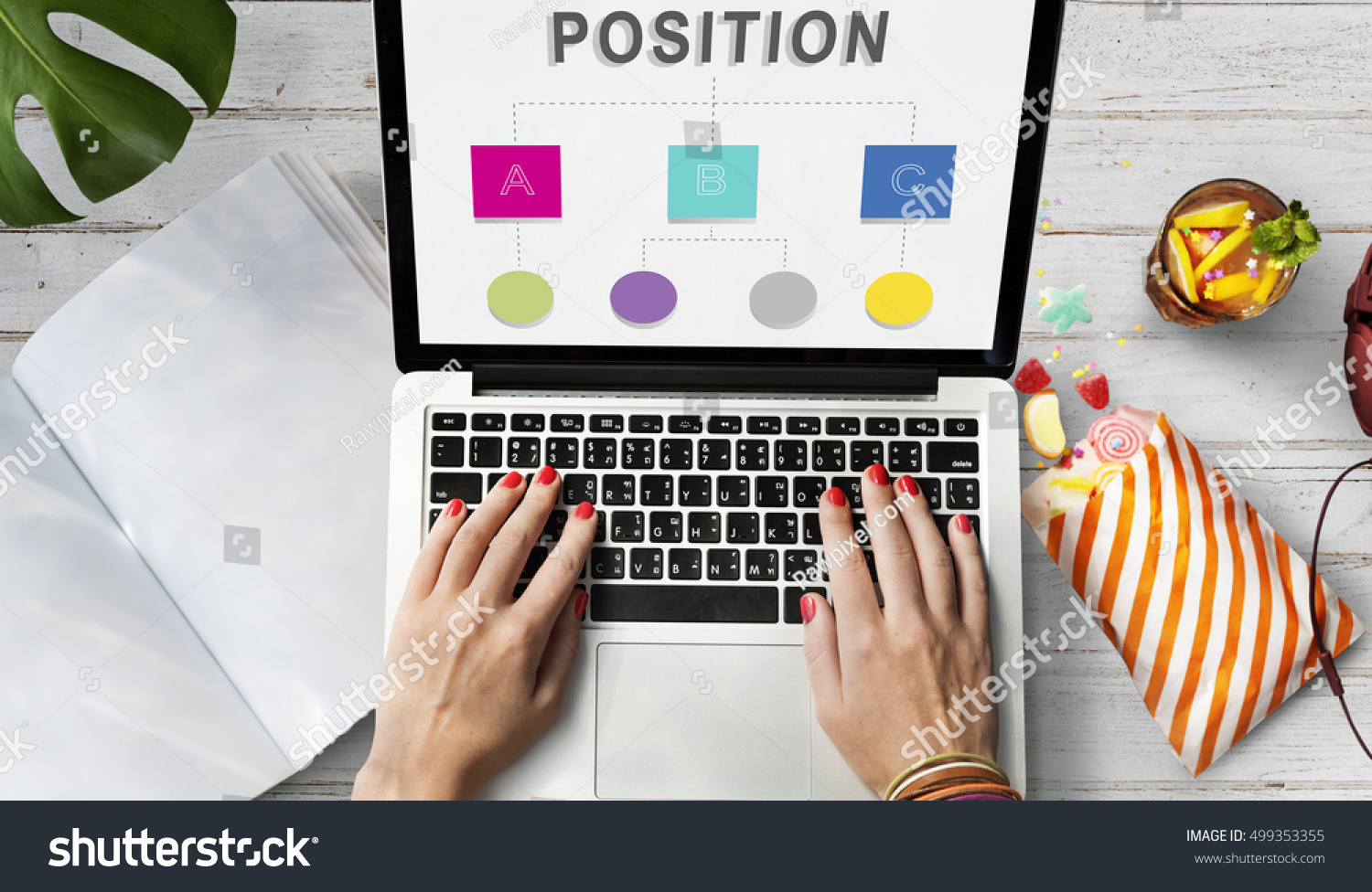 Position Organization Chart Structure Concept Stock Photo (Edit Now ...