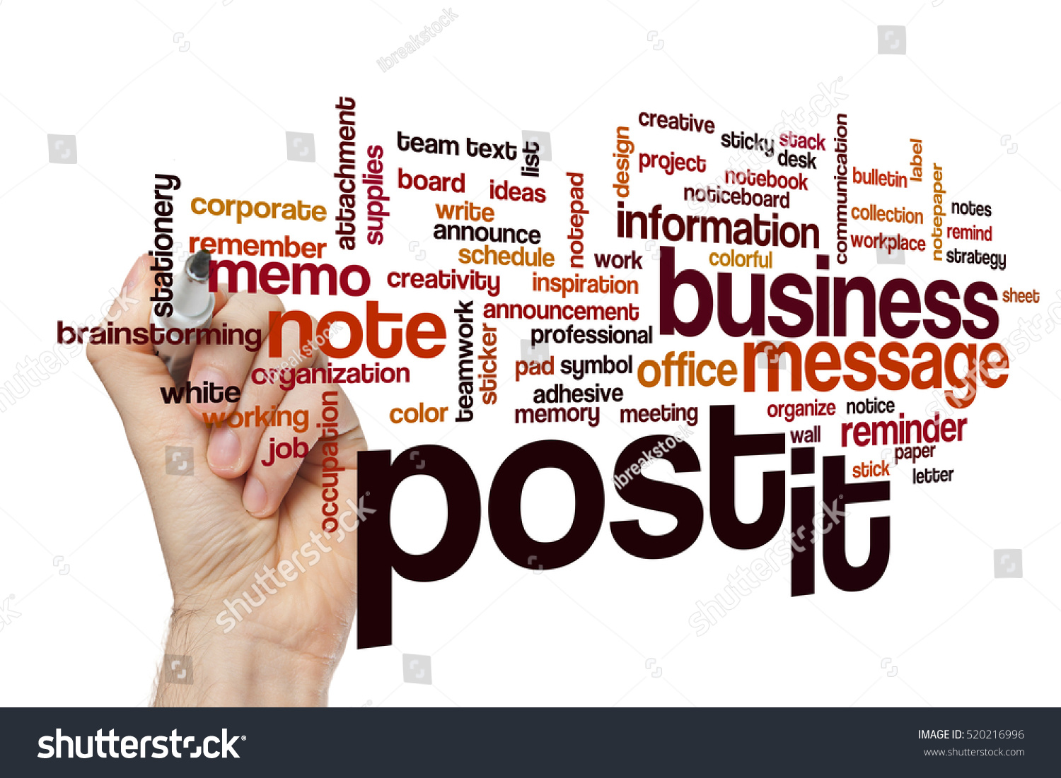 Post Word Cloud Concept Stock Photo 520216996 - Shutterstock