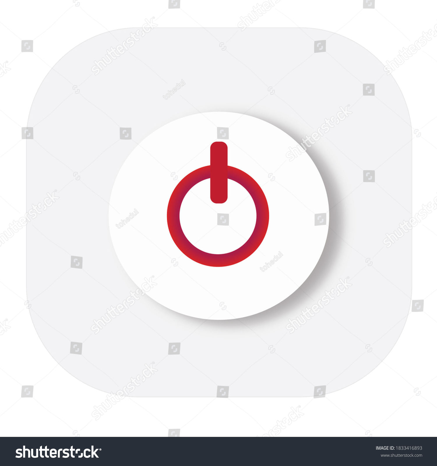4 Power button icn Images, Stock Photos & Vectors | Shutterstock