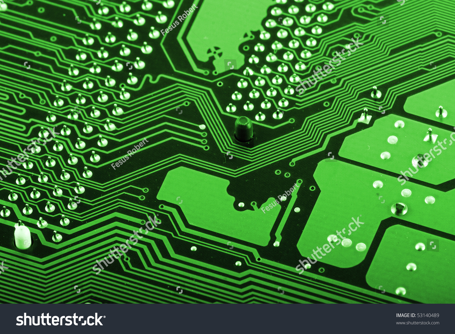 Printed Circuit Board Pattern Stock Photo 53140489 : Shutterstock