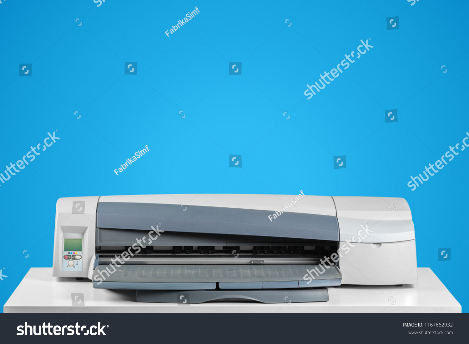 Printer Copier Scanner Office Table Stock Photo 1167662932 | Shutterstock