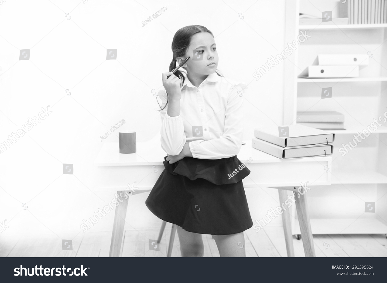 Problem Concept Problem Solving Little Girl Stock Photo 1292395624 ...