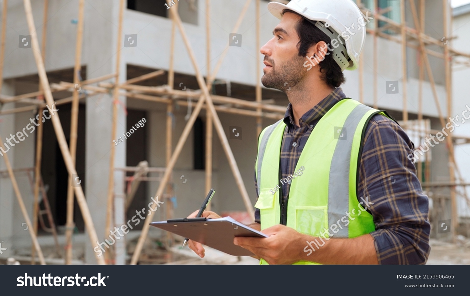 Professional Male Civil Engineer Foreman Hard Stock Photo 2159906465 ... Professional Male Civil Engineer Foreman Hard Stock Photo 2159906465 ...