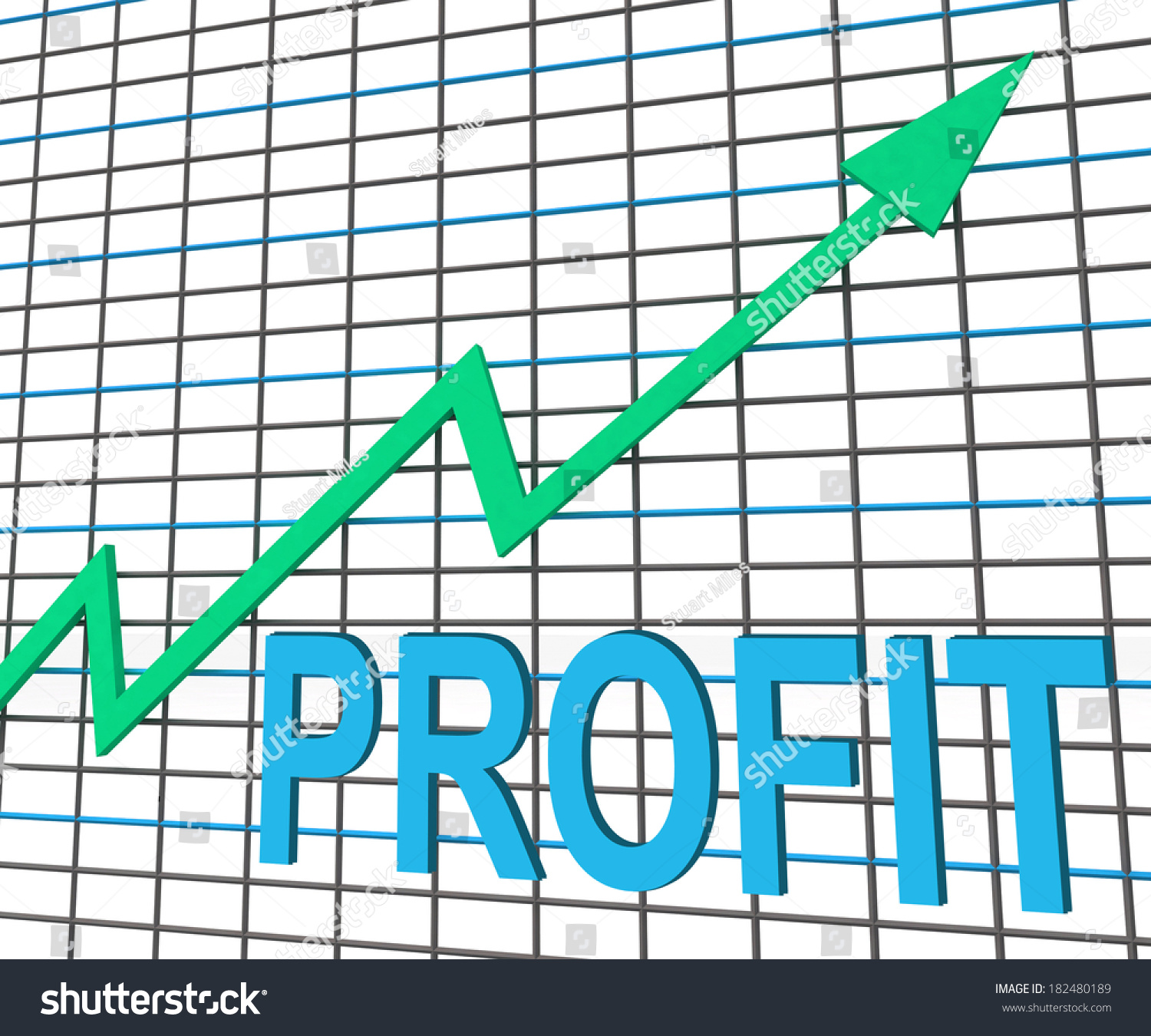 Profit Chart Graph Showing Increase Cash Stock Illustration 182480189 ... Profit Chart Graph Showing Increase Cash Stock Illustration 182480189 ...