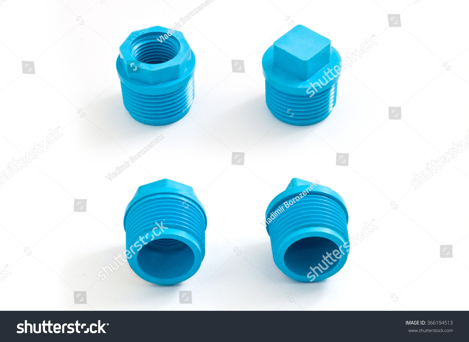 Pvc Pipe Fitting Stock Photo (Edit Now) 366194513