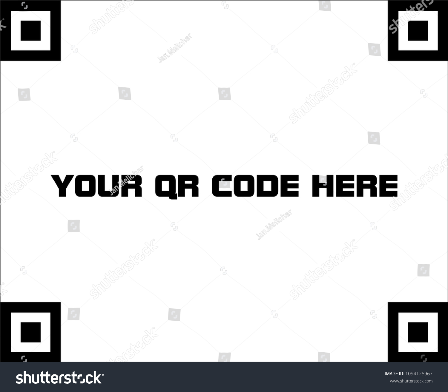 Qr Code Wallpaper Stock Illustration 1094125967