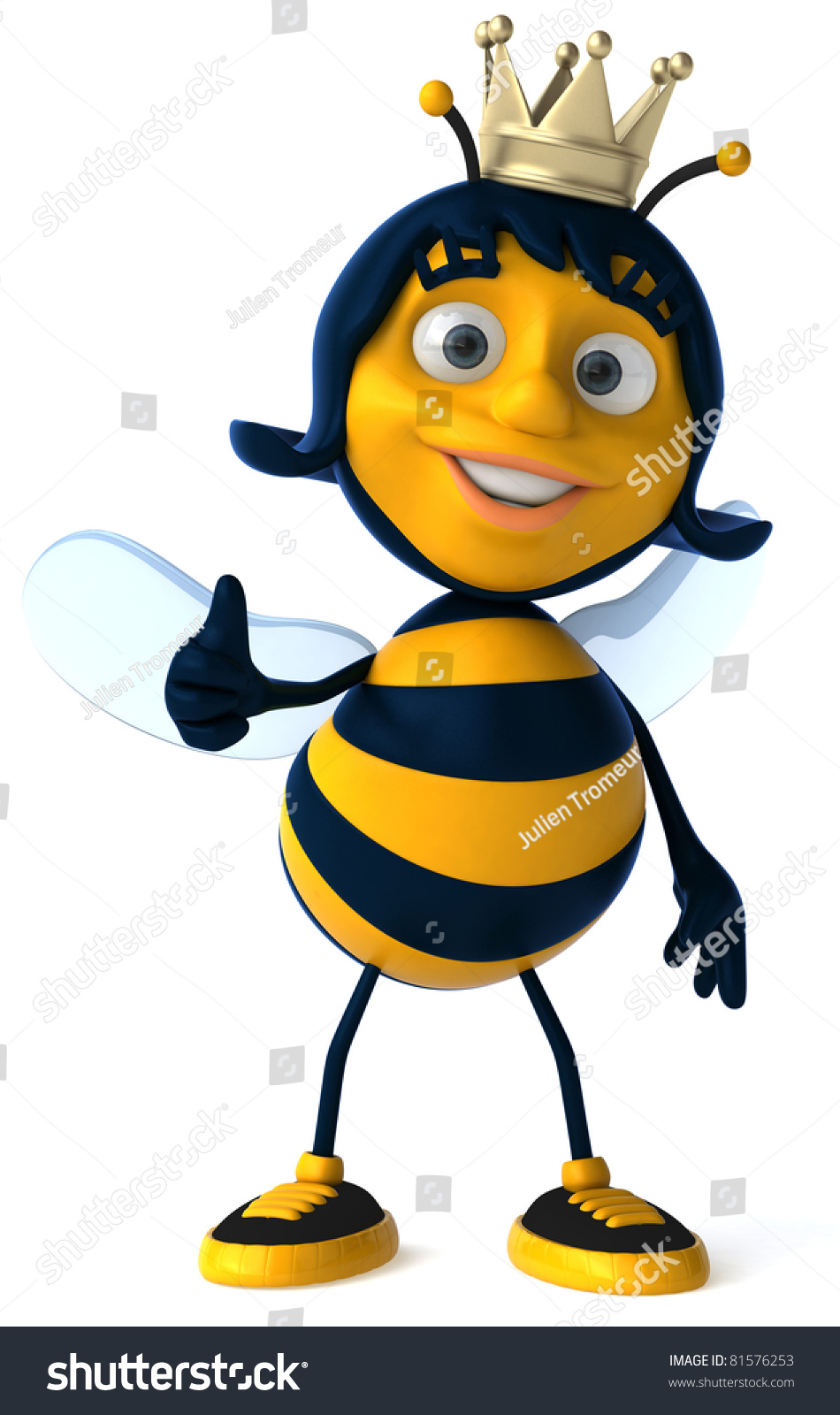 Queen Bee Stock Illustration 81576253