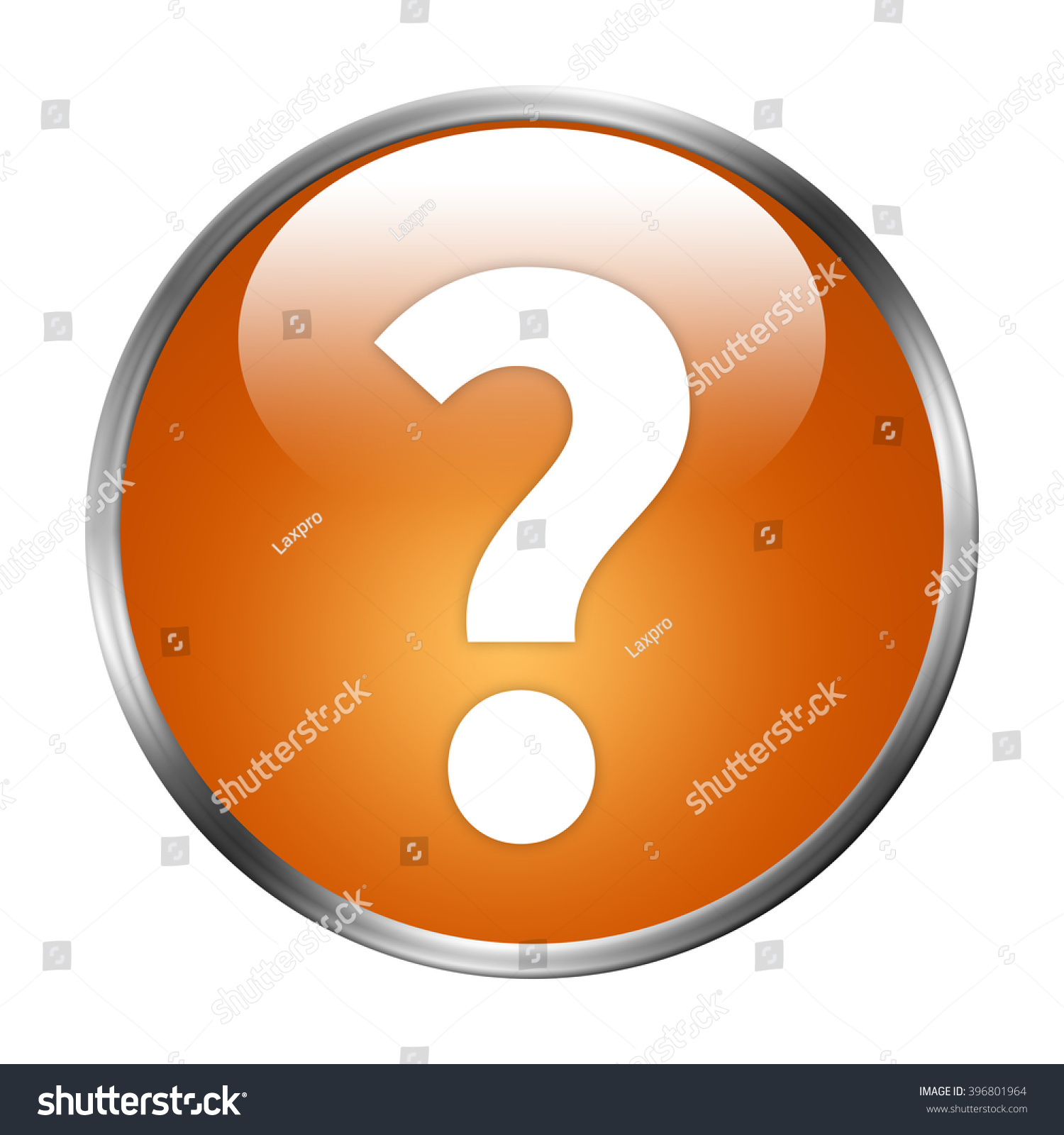 Question Mark Button Isolated 스톡 일러스트 396801964 | Shutterstock