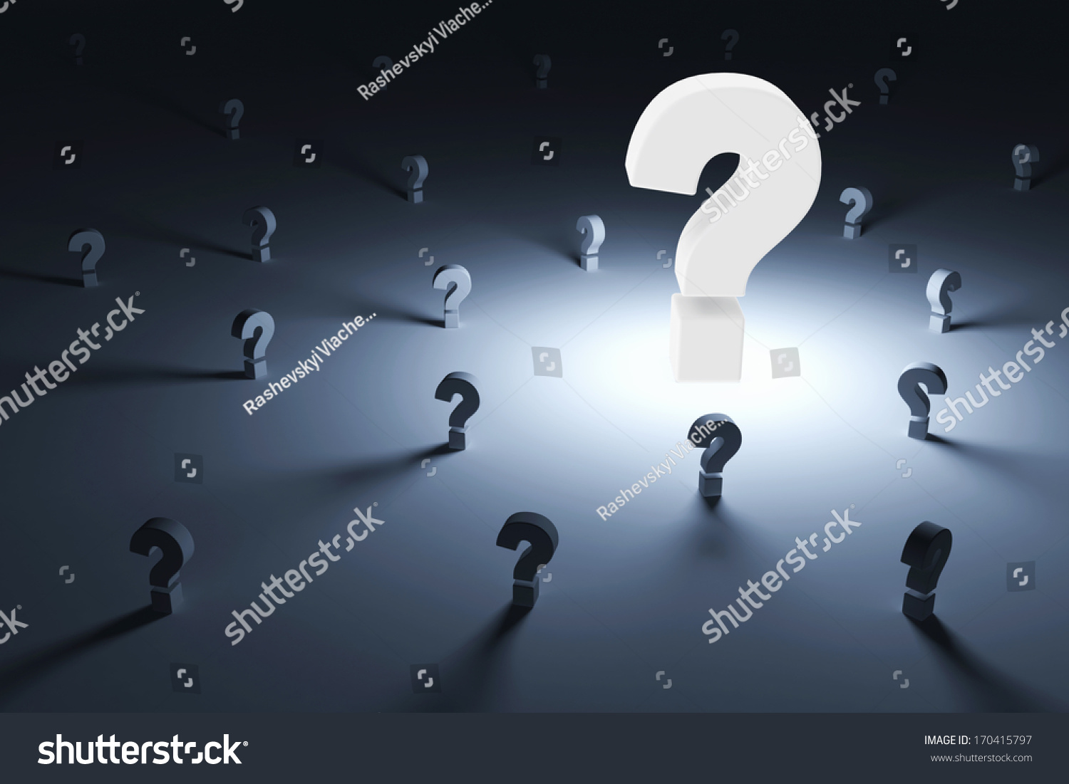 Question Marks Abstract Background Stock Illustration 170415797