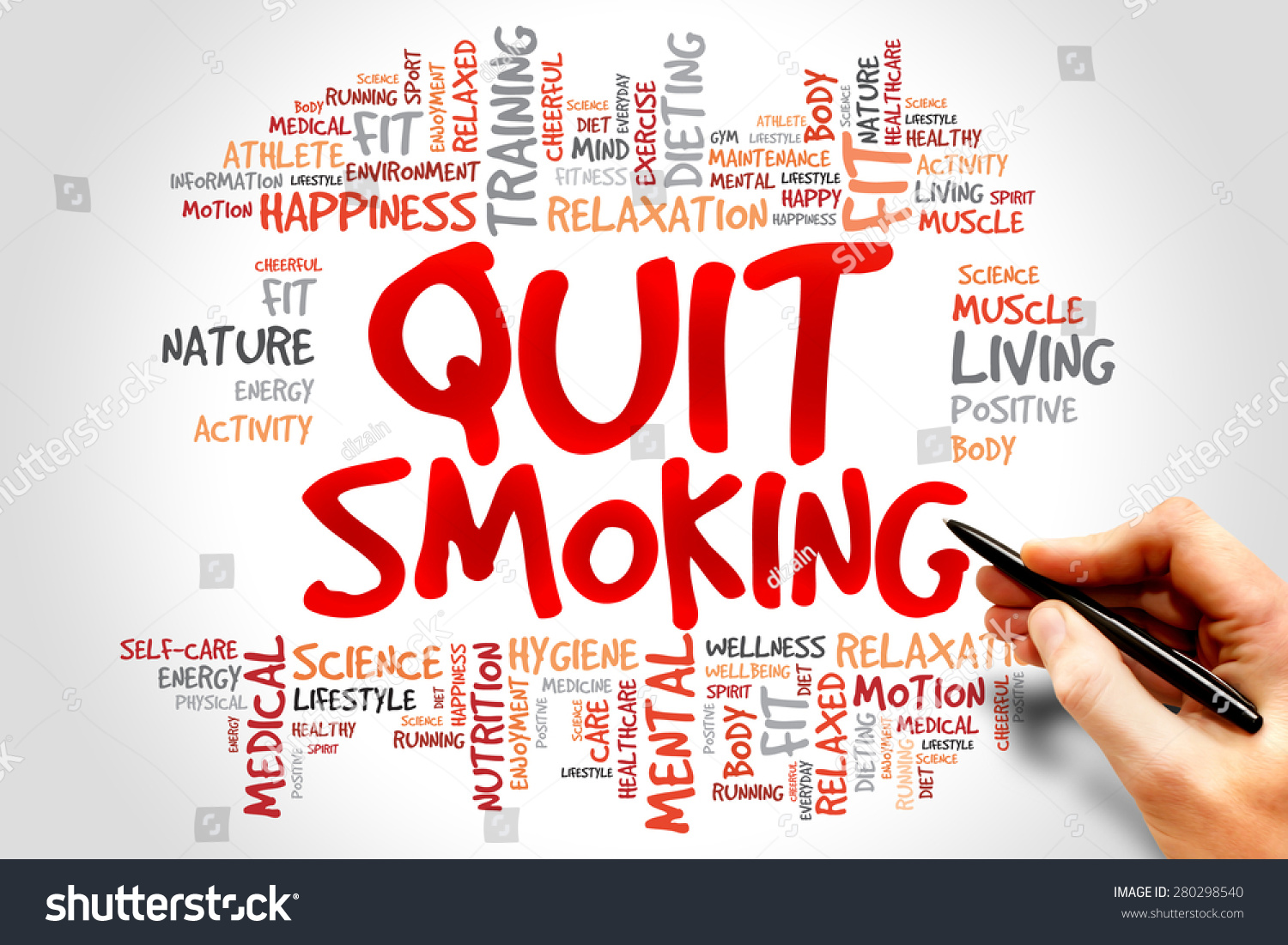 Quit Smoking Word Cloud Health Concept Stock Photo (Edit Now) 280298540 Quit Smoking Word Cloud Health Concept Stock Photo (Edit Now) 280298540