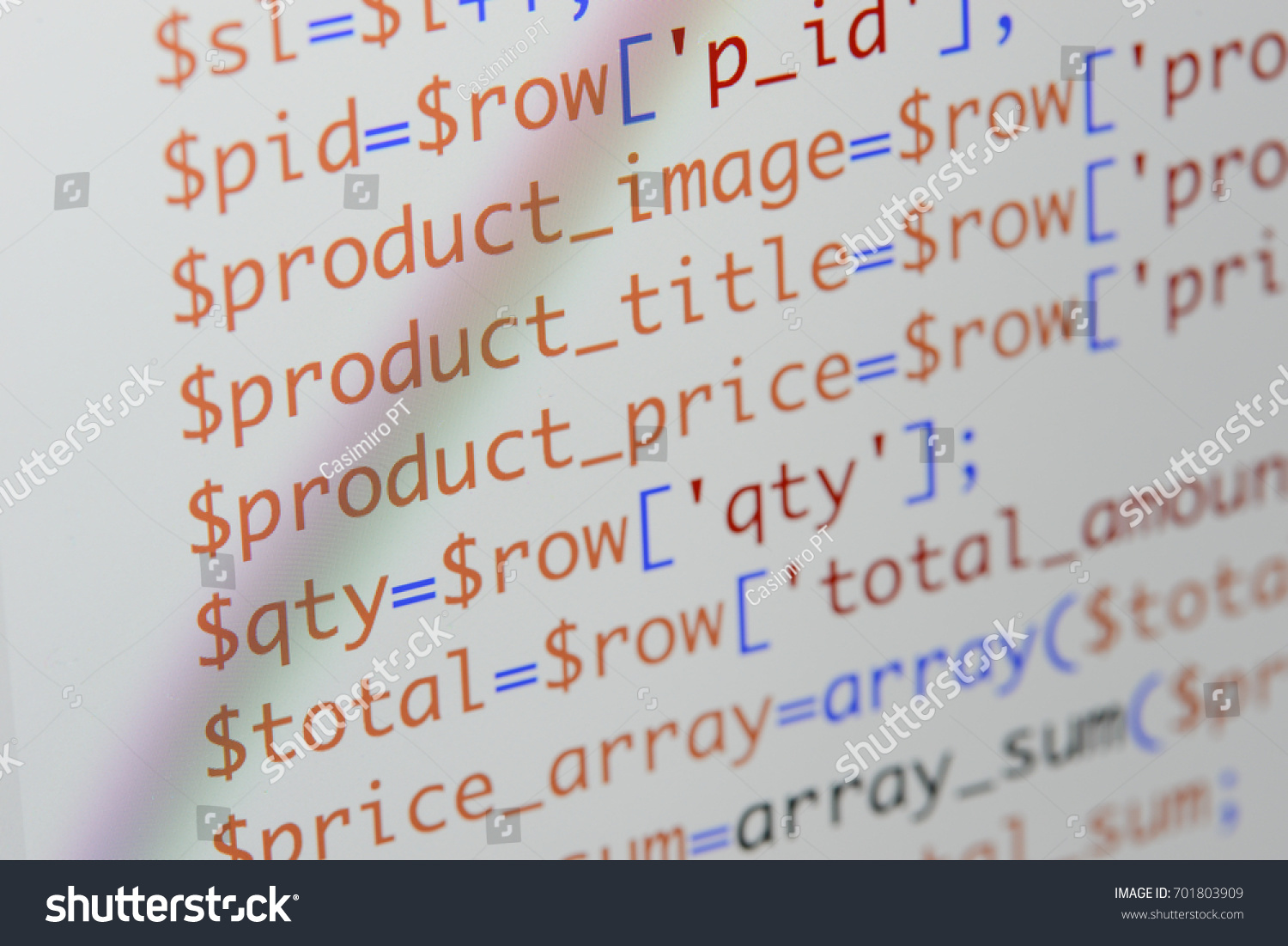 Real Php Code Developing Screen Programing Stock Photo 701803909 ... Real Php Code Developing Screen Programing Stock Photo 701803909 ...