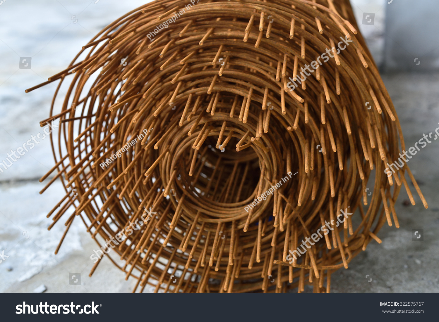 Rebar Background Stock Photo (Edit Now) 322575767