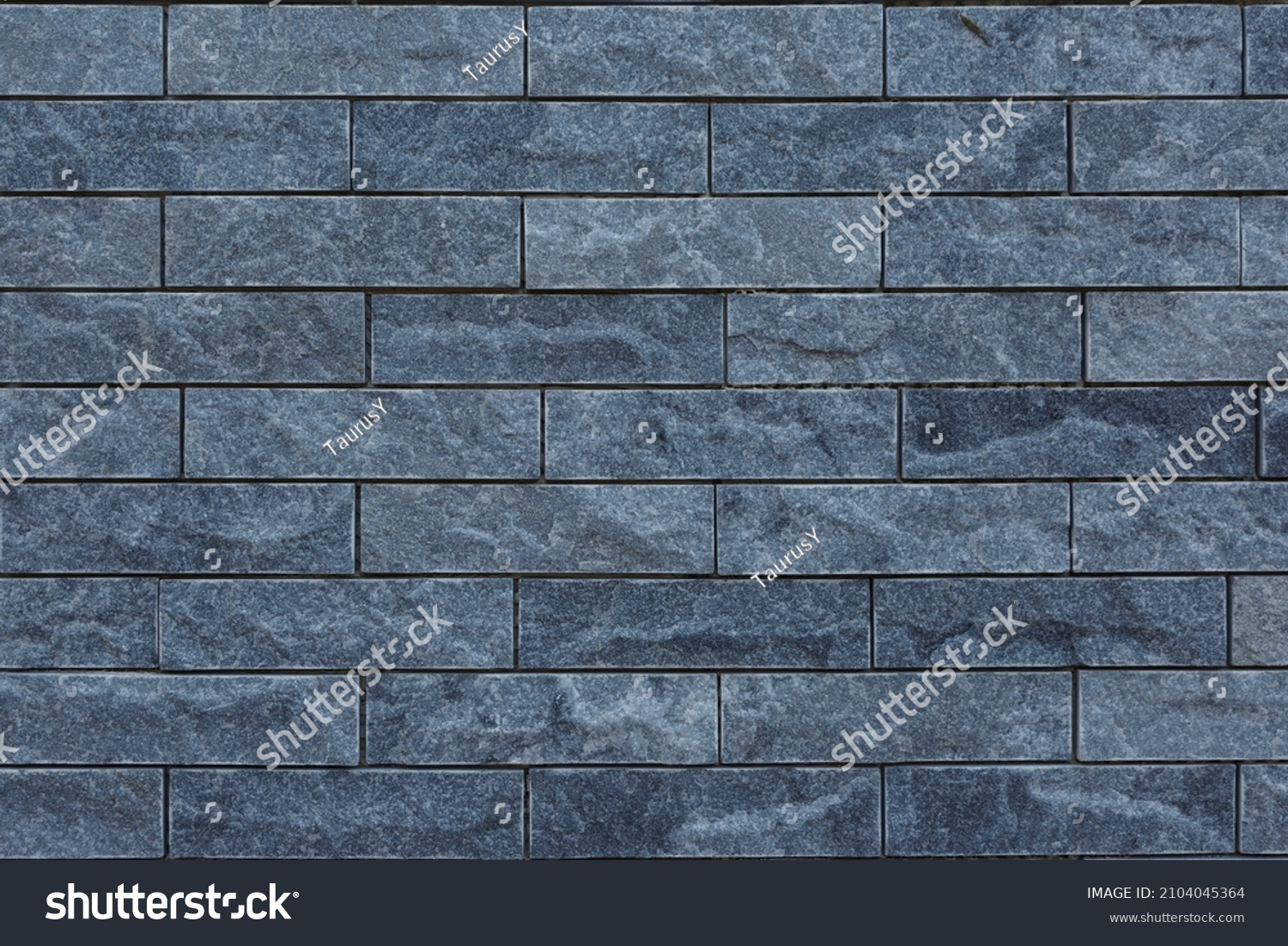 Rectangular Gray Marble Tiles Chipped Texture Stock Photo 2104045364 ...