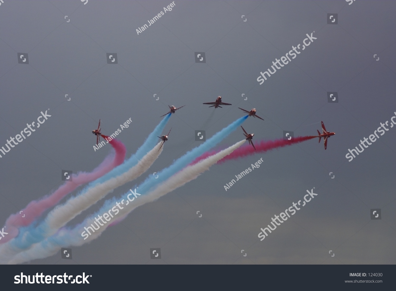 Red Arrows Split Stock Photo 124030 | Shutterstock