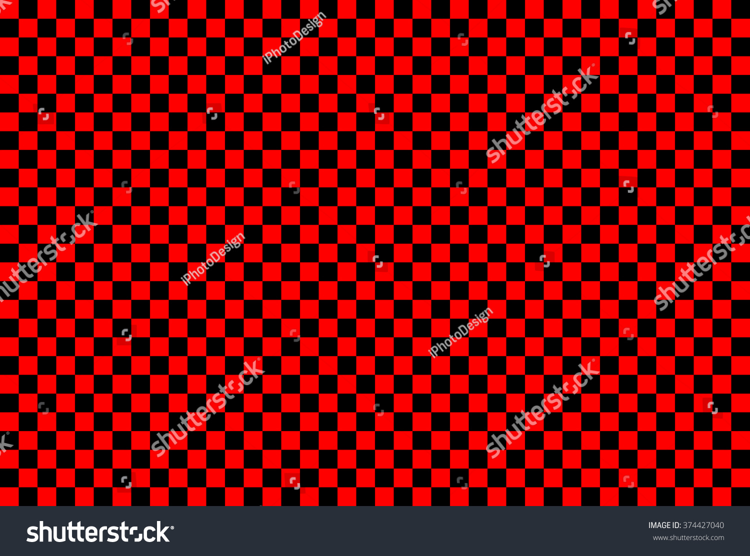 Red Black Square Pattern Background Stock Illustration 374427040 ...