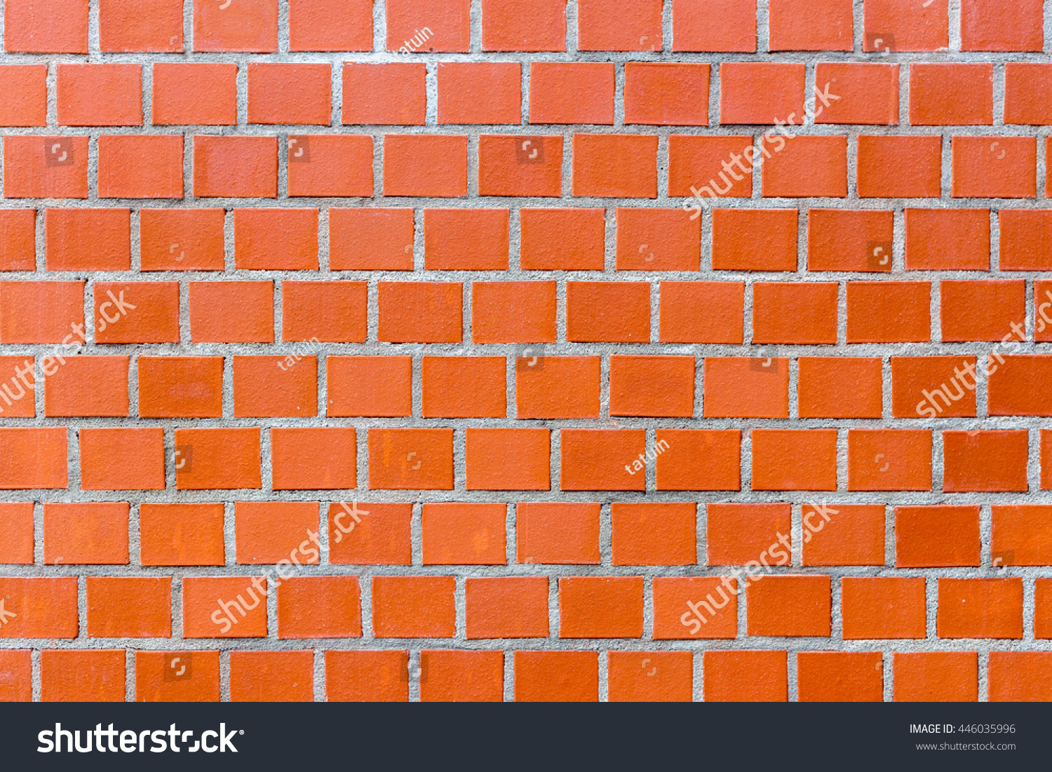 Red Brick Wall Pattern Stock Photo (Edit Now) 446035996