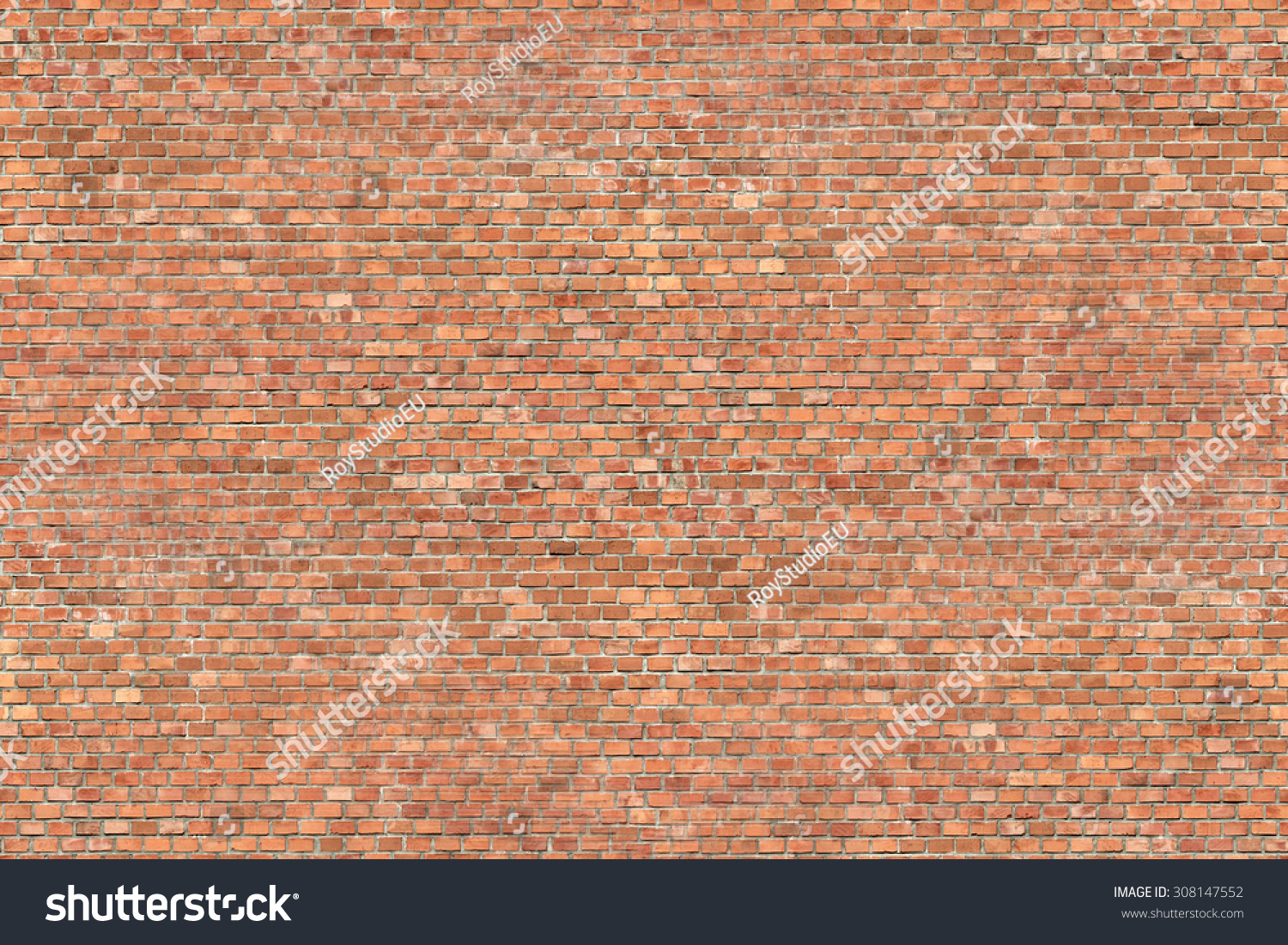Red Brick Wall Texture Background Seamless Stock Illustration 308147552 ...
