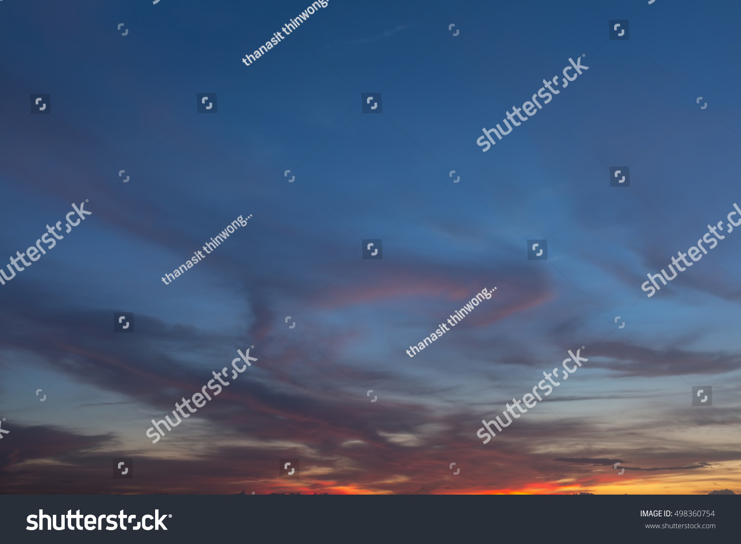 Red Cloud Sky Background Stock Photo 498360754 | Shutterstock