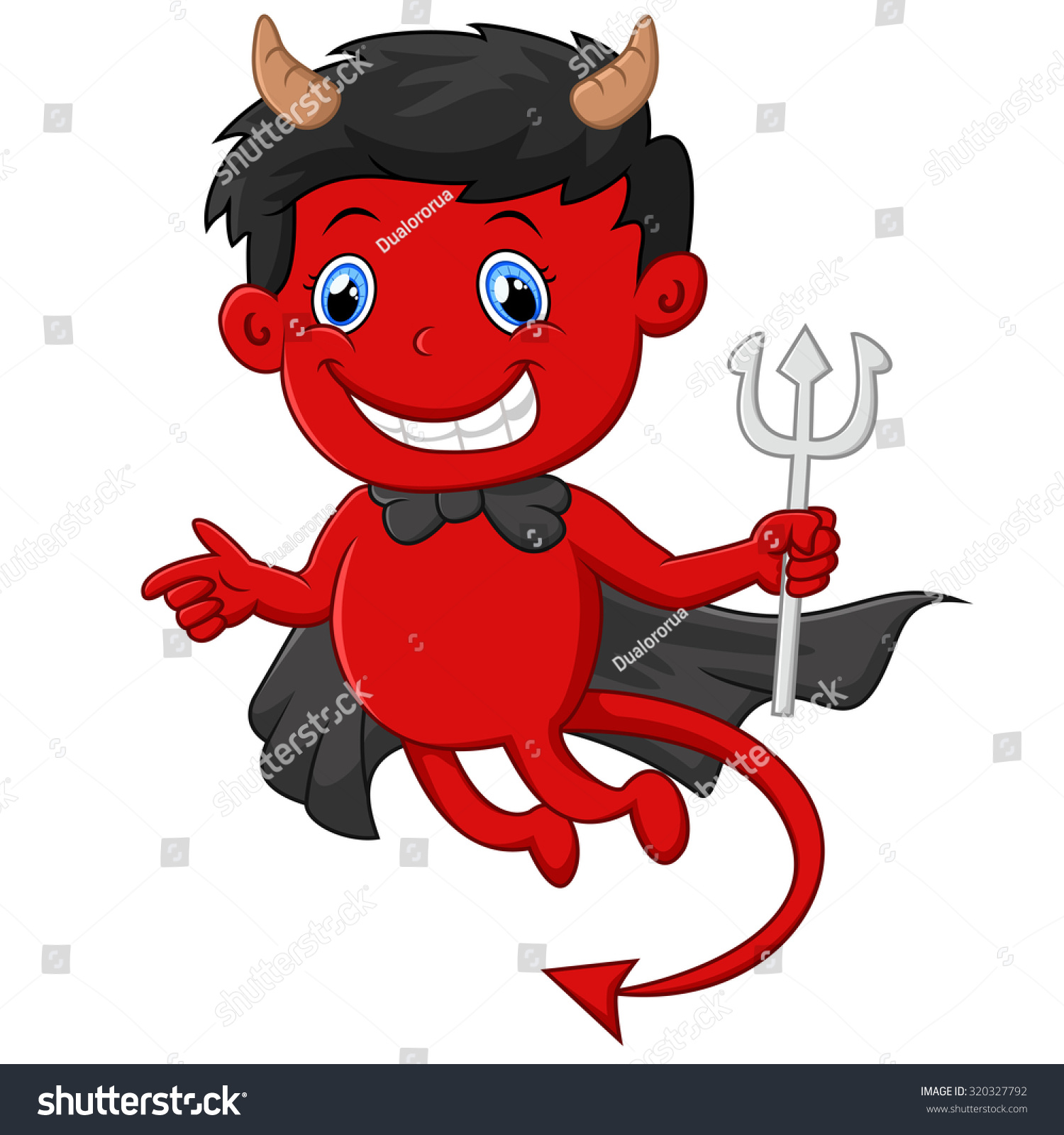 Red Devil Cartoon Stock Illustration 320327792 | Shutterstock